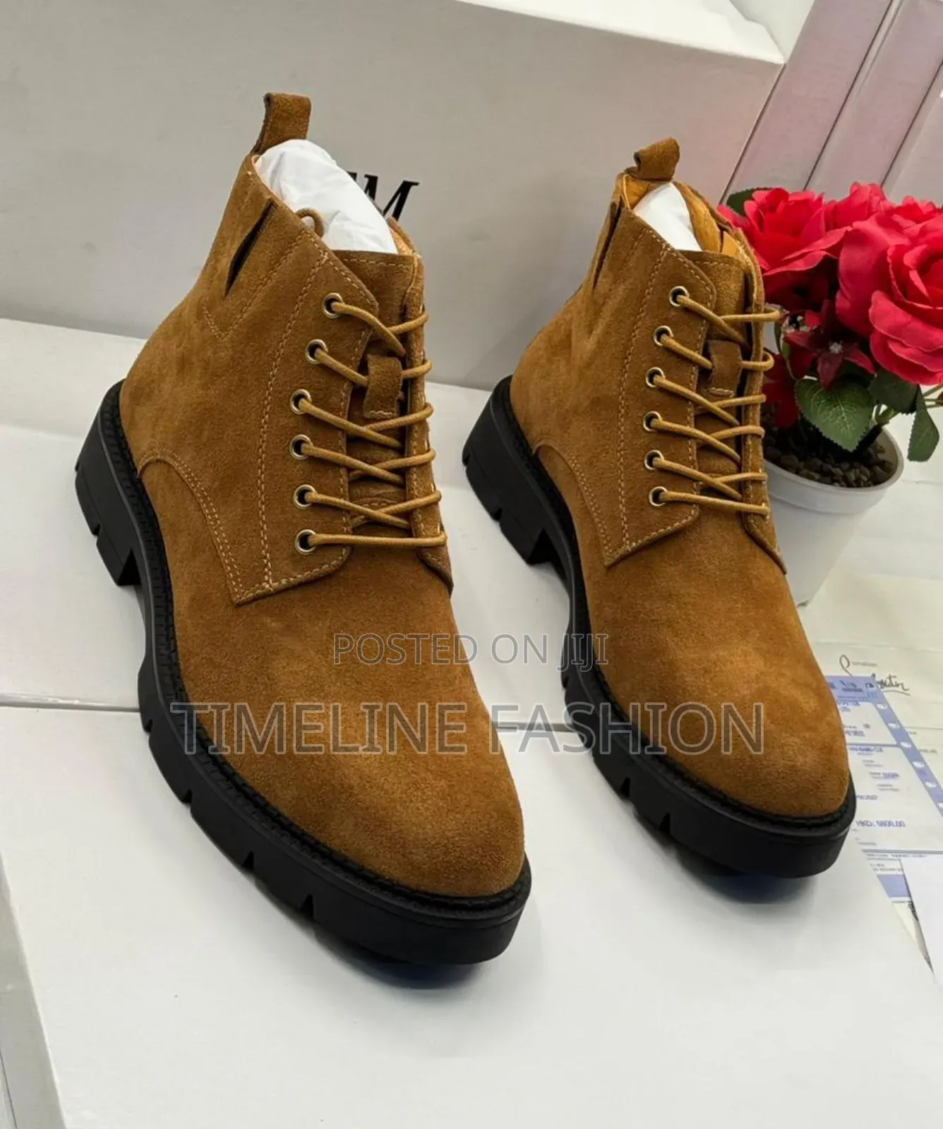 Tm Suede Ankle Boots Brown Colour in Accra Metropolitan - Shoes ...