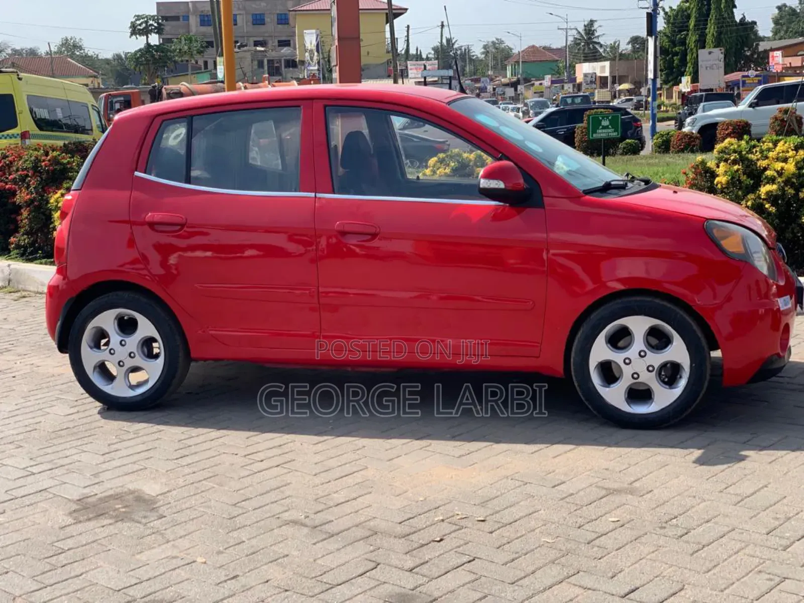 Kia Morning 2010 Red in Accra Metropolitan - Cars, George Larbi | Jiji ...