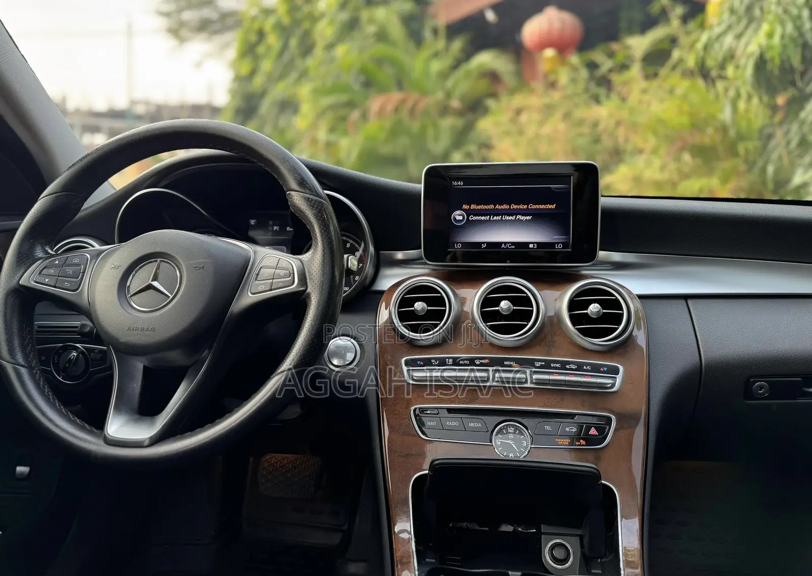 Mercedes-Benz C300 Base Sedan RWD (2.0L 4cyl 7A) 2017 Black in Adenta ...