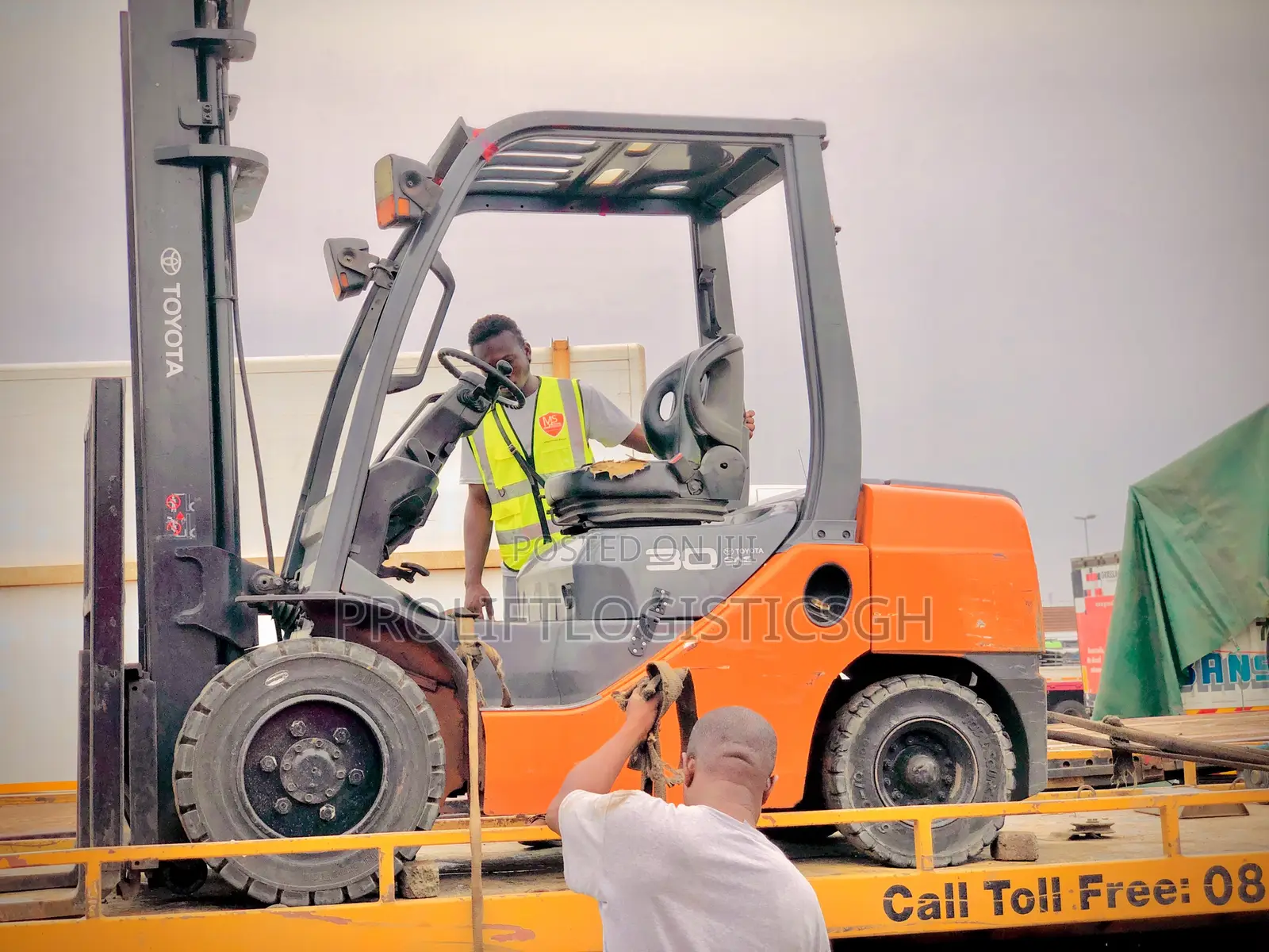 Forklift Loading and Offloading Services in Pokuase - Logistics ...
