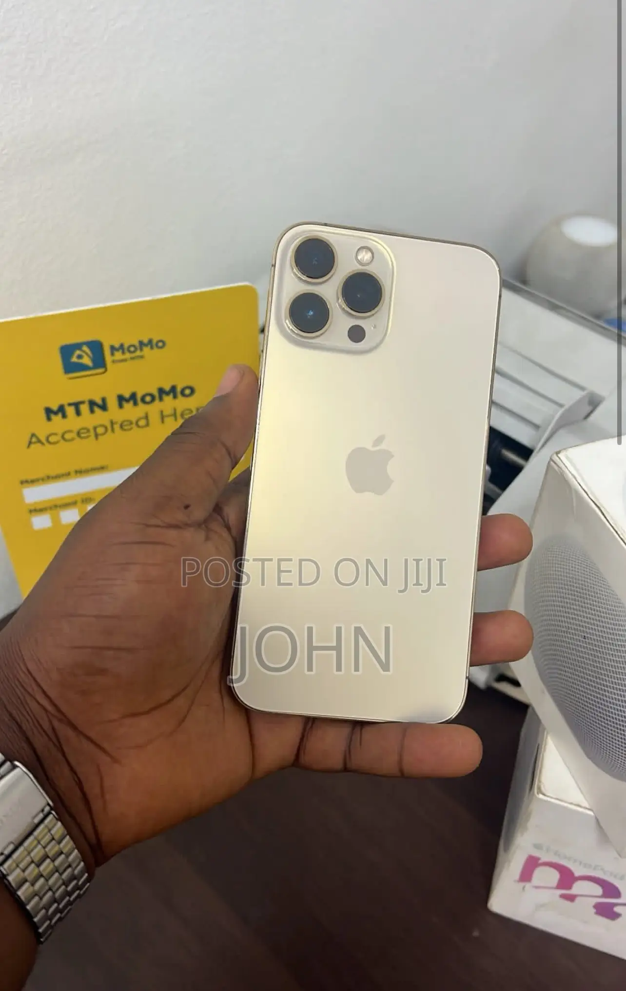 Apple iPhone 13 Pro Max 128 GB Gold in Awoshie - Mobile Phones, John T ...