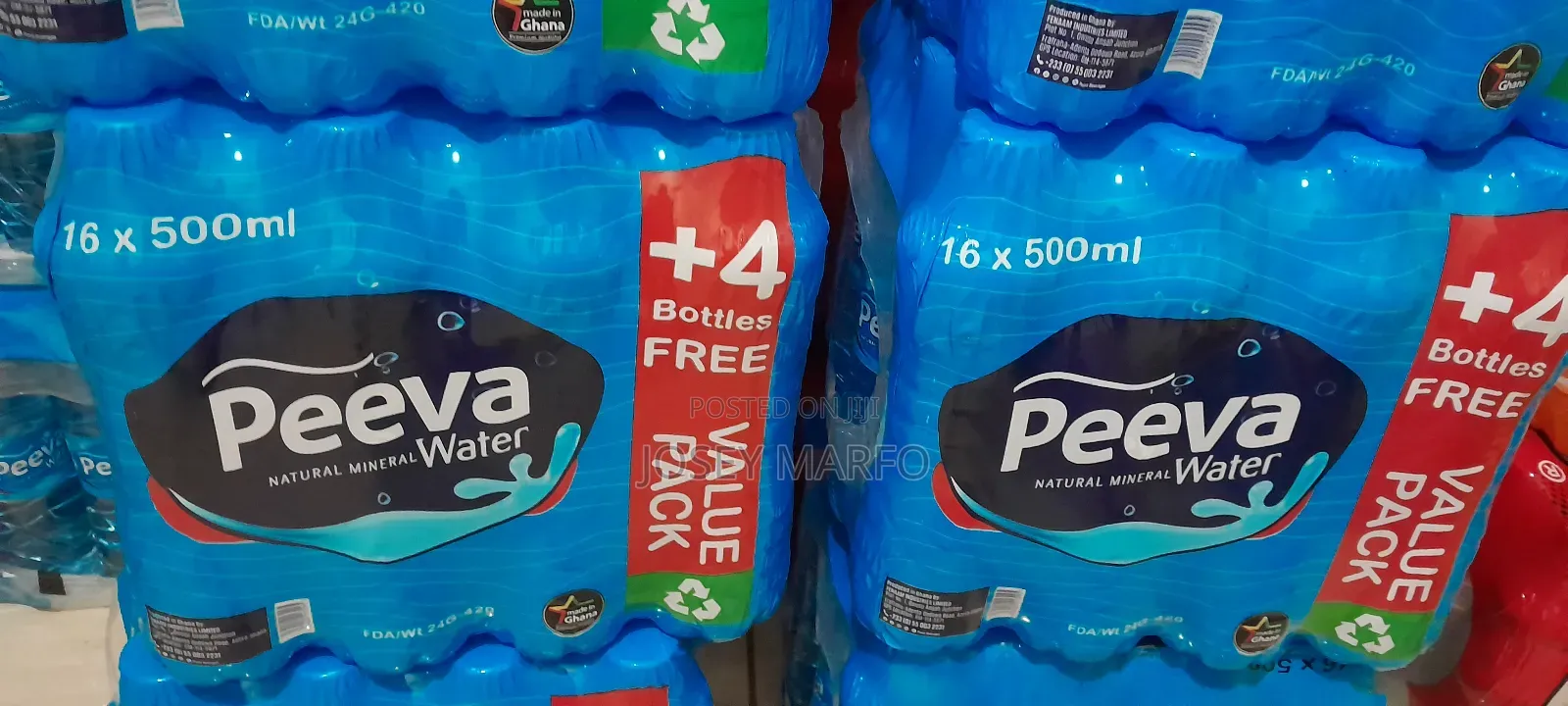 Peeva Natural Mineral Water for sale - Josey Marfo Price: GH₵ 27 on ...