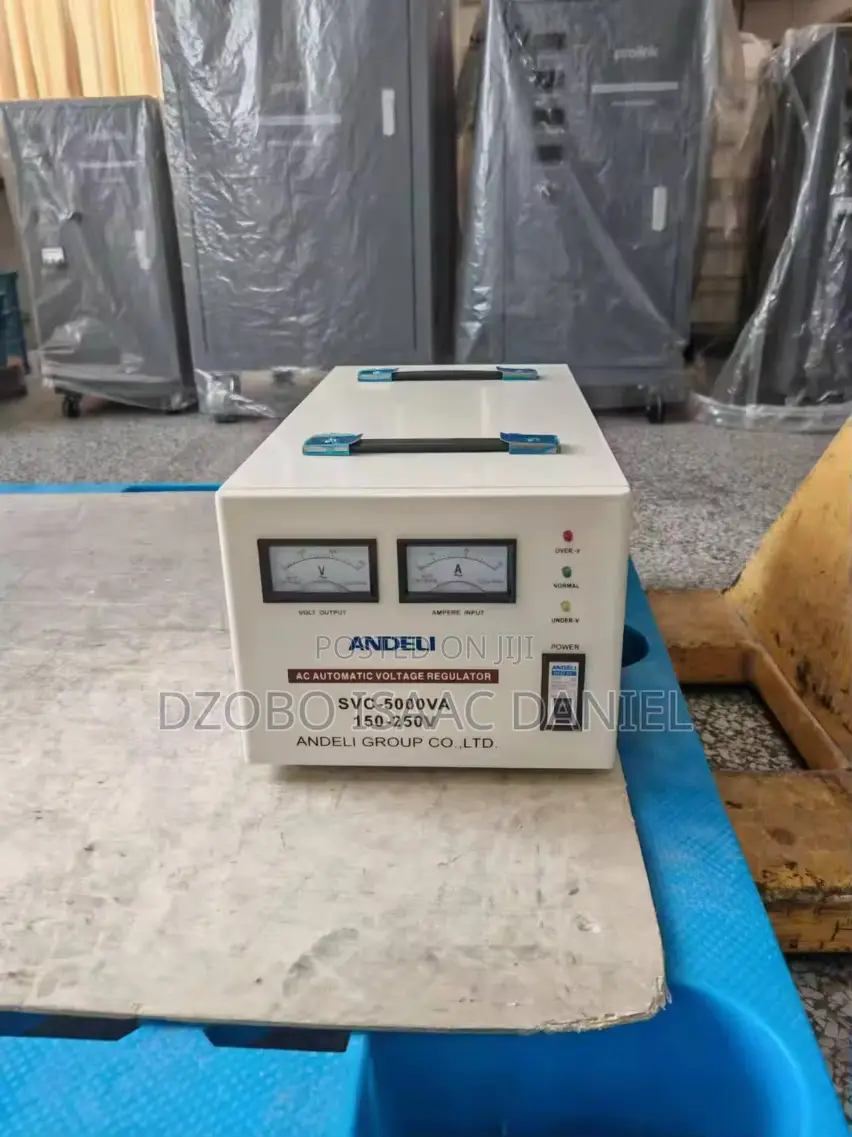 Andeli Svc-5000va Fully Automatic Single Phase Voltage Stabilizer in ...