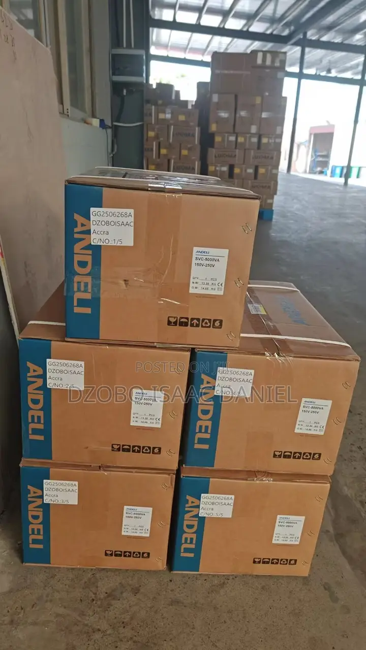 Andeli Svc-5000va Fully Automatic Single Phase Voltage Stabilizer in ...