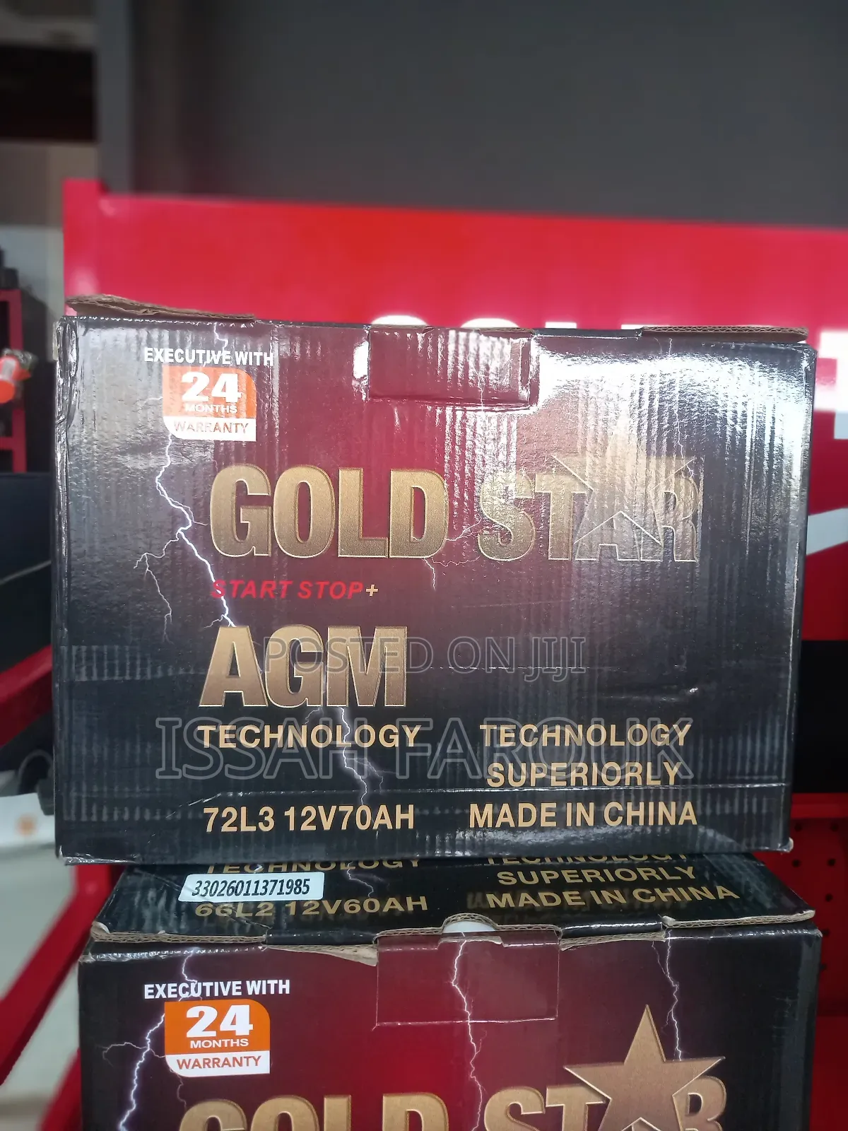 Agm Battery Gold Star 15 Plate in Abossey Okai - Vehicle Parts ...