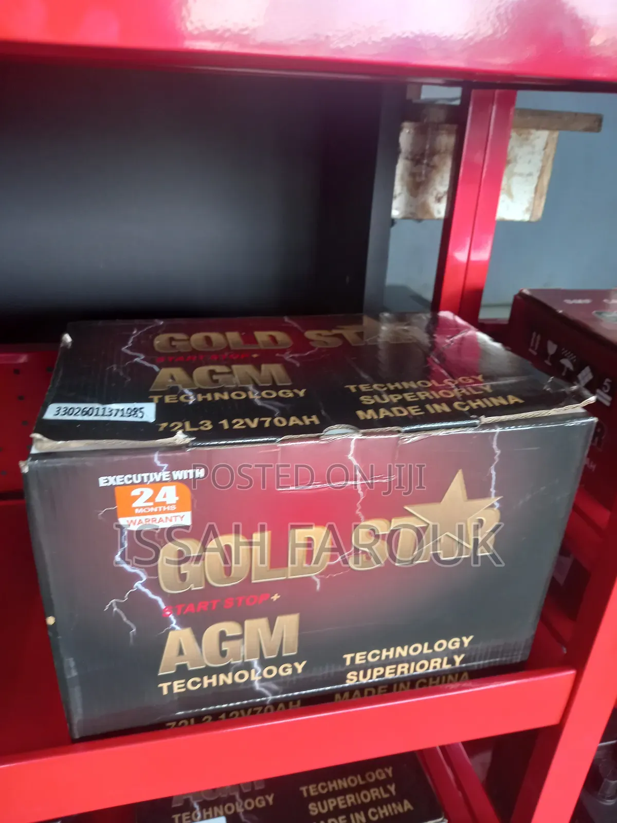 Agm Battery Gold Star 15 Plate in Abossey Okai - Vehicle Parts ...