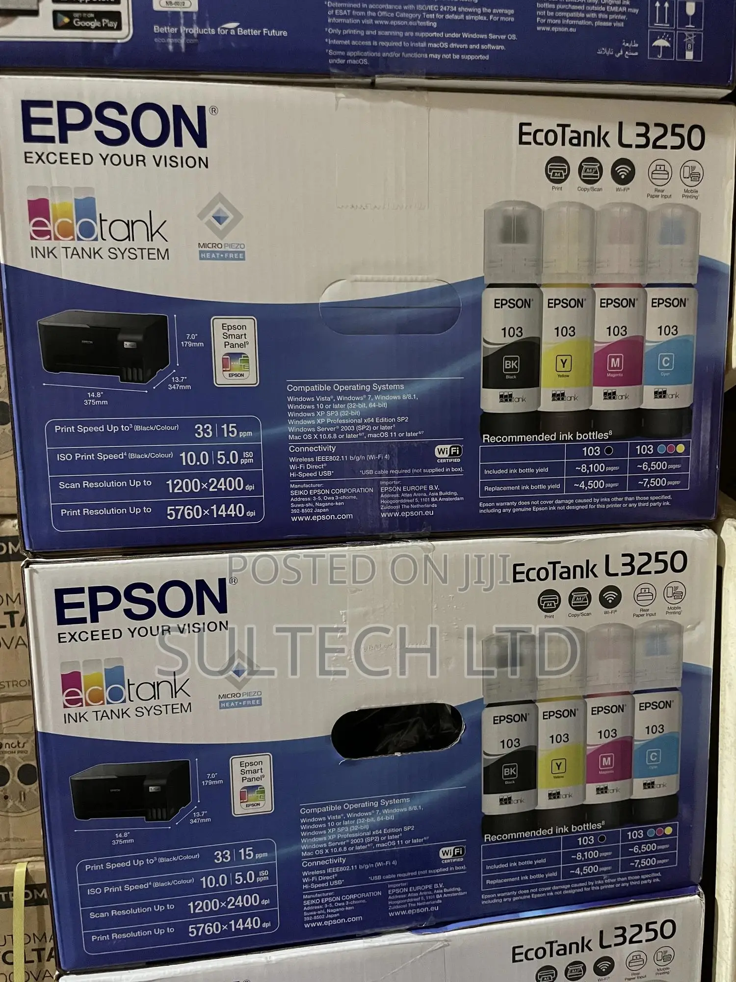 Epson Ecotank L3250 in Achimota - Printers & Scanners, Sultech Limited ...