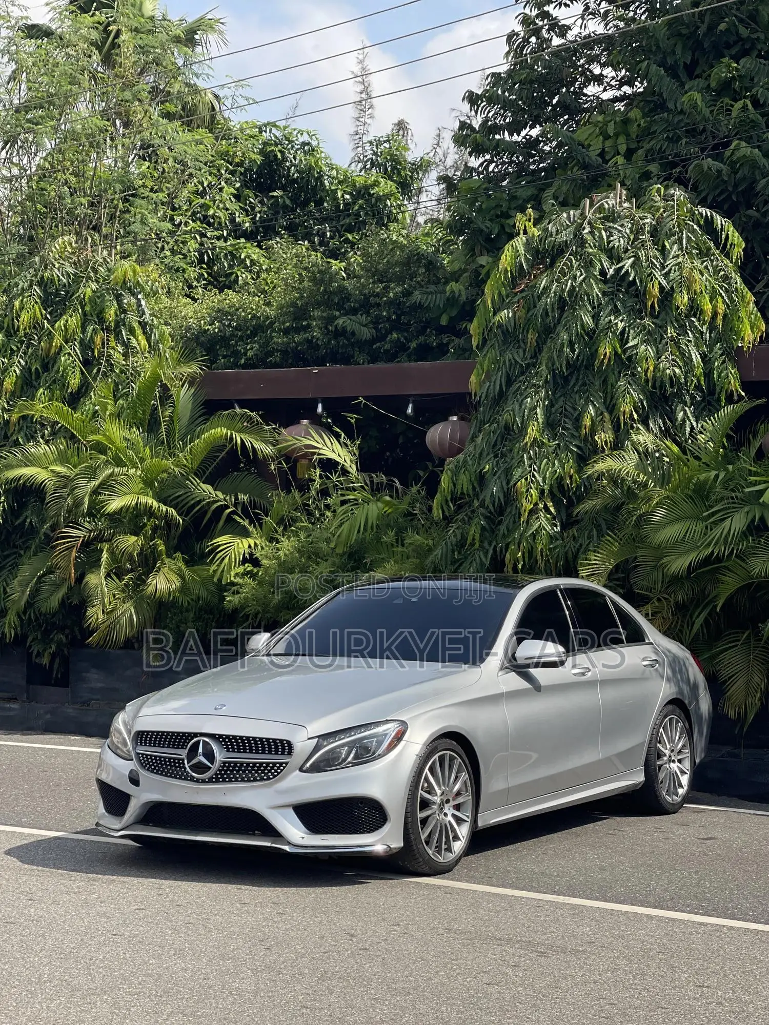 Mercedes-Benz C300 Base 4Matic Sedan AWD (2.0L 4cyl 7A) 2016 Silver in ...