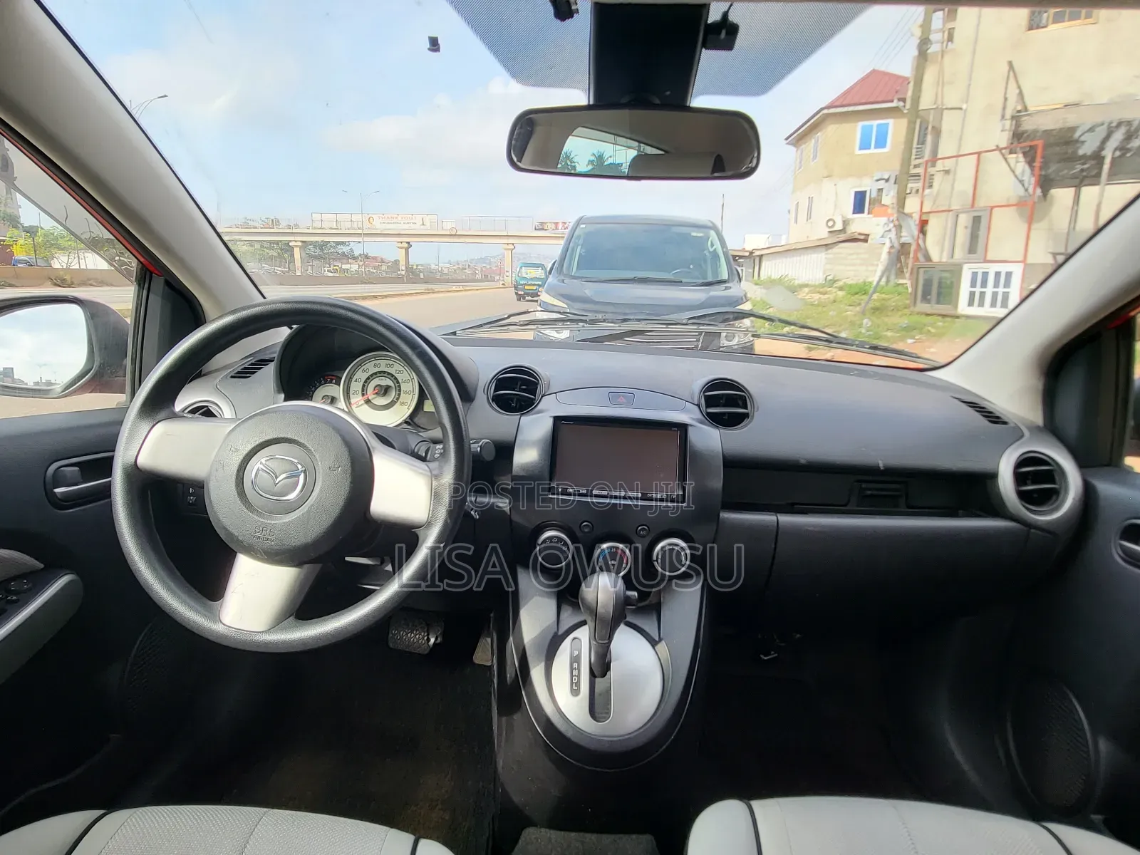 Mazda Demio 2012 Red in Accra Metropolitan - Cars, Lisa Owusu | Jiji.com.gh