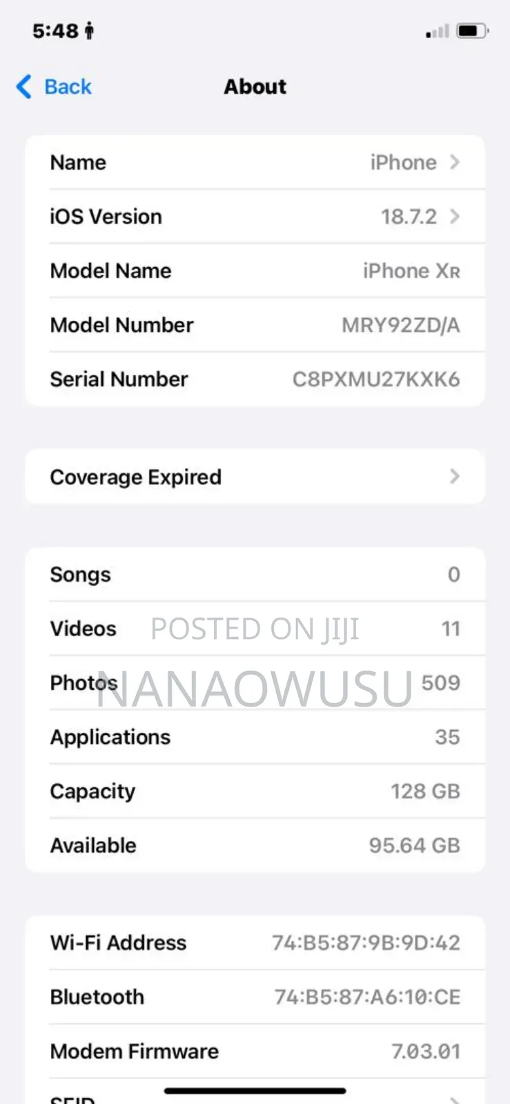 Apple iPhone XR 128 GB Blue in Accra Metropolitan - Mobile Phones ...