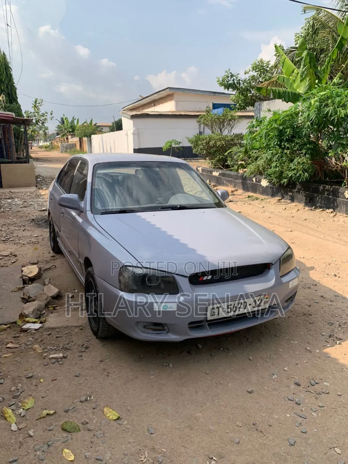 Hyundai Accent 2002 Gray in Achimota - Cars, Hilary Senaya | Jiji.com.gh