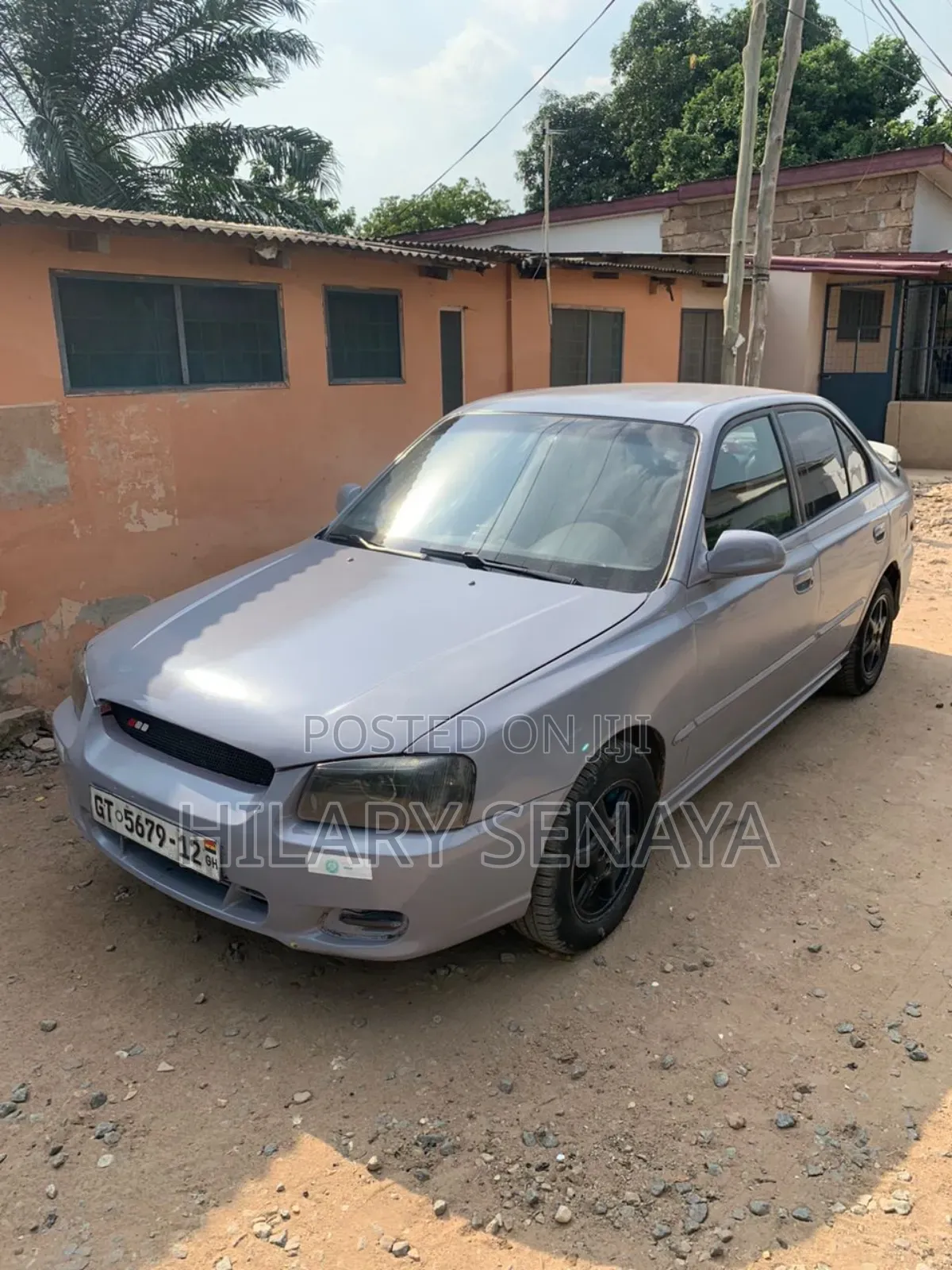 Hyundai Accent 2002 Gray in Achimota - Cars, Hilary Senaya | Jiji.com.gh