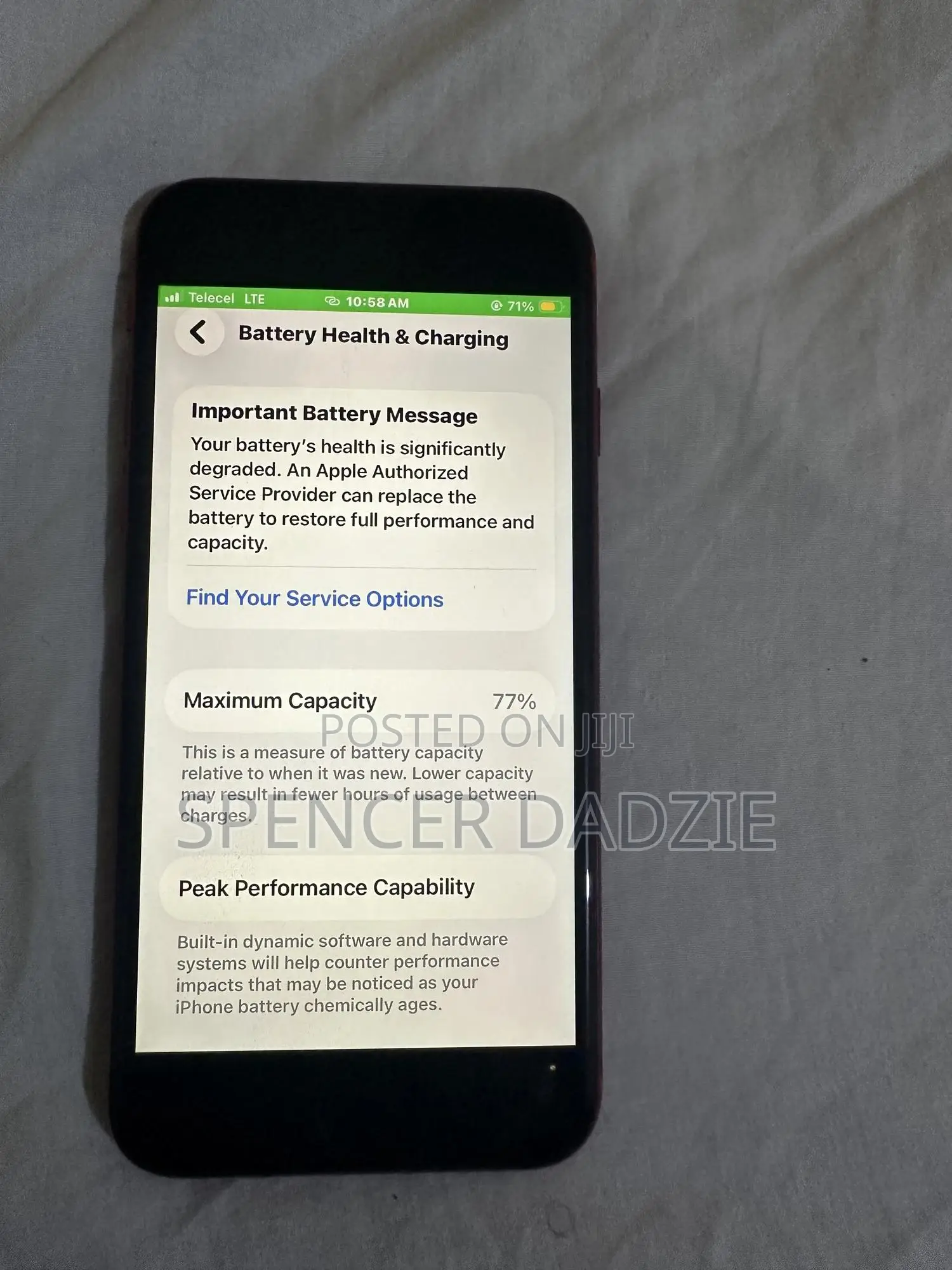 Apple iPhone SE (2020) 128 GB Red in Accra Metropolitan - Mobile Phones ...