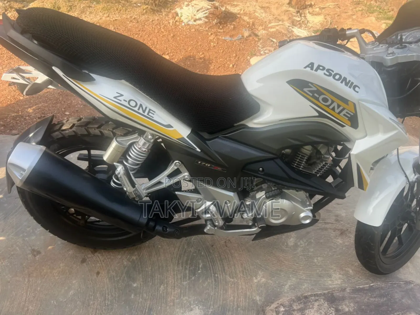 Apsonic 170 Zone One 2024 White in Sunyani Municipal - Motorcycles ...