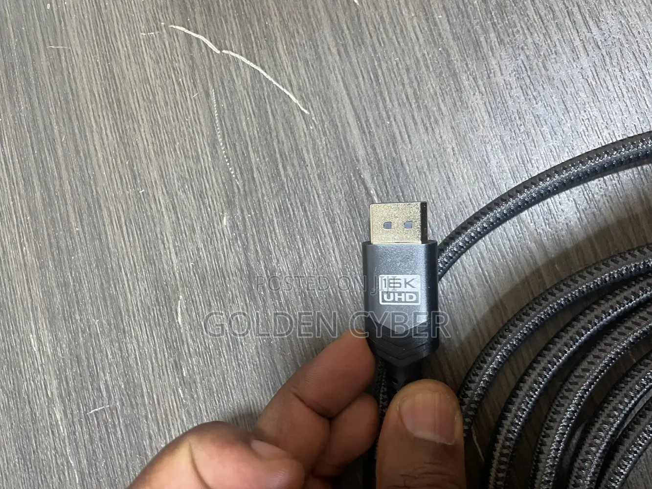 Jsaux Displayport 2.1 Cable - 6.6ft, at 60hz, at 120hz, at 240hz in ...