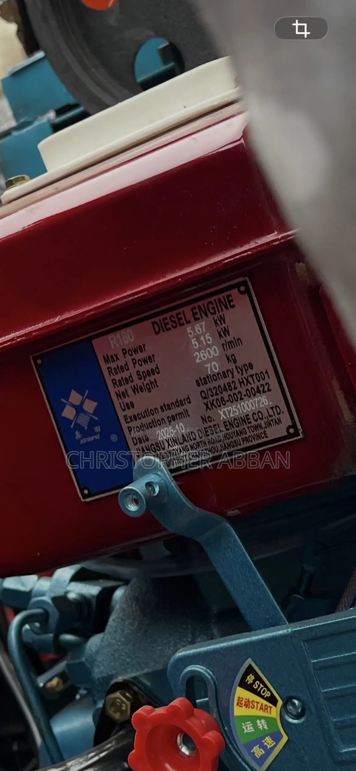 Diesel Multipurpose Grain Thresher Machine in Accra Metropolitan - Farm ...