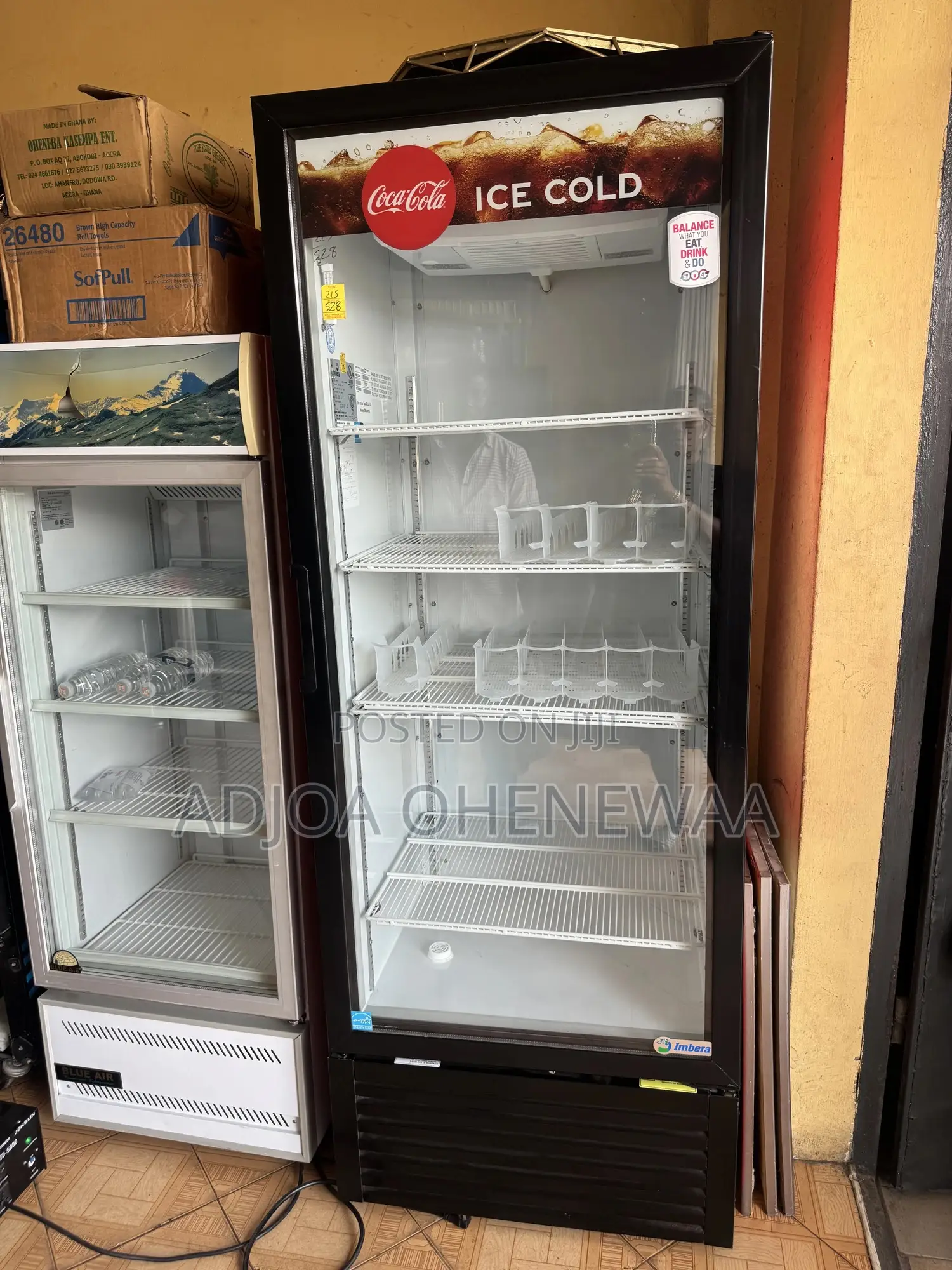 Coca Cola Showcase Display Fridge in Accra Metropolitan - Kitchen ...