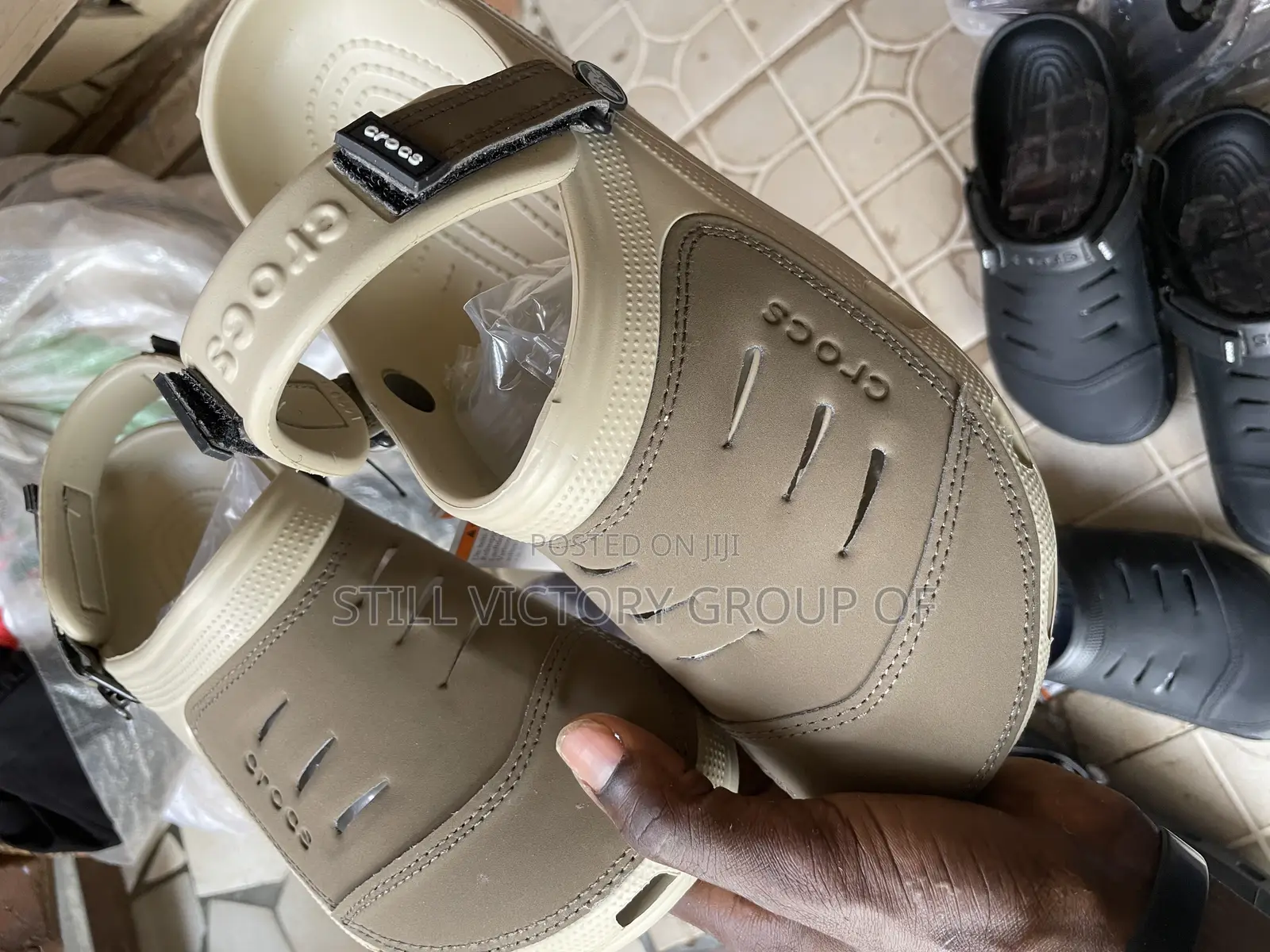 Original Crocs Leather Top in Accra Metropolitan - Shoes, Fresh Knights ...