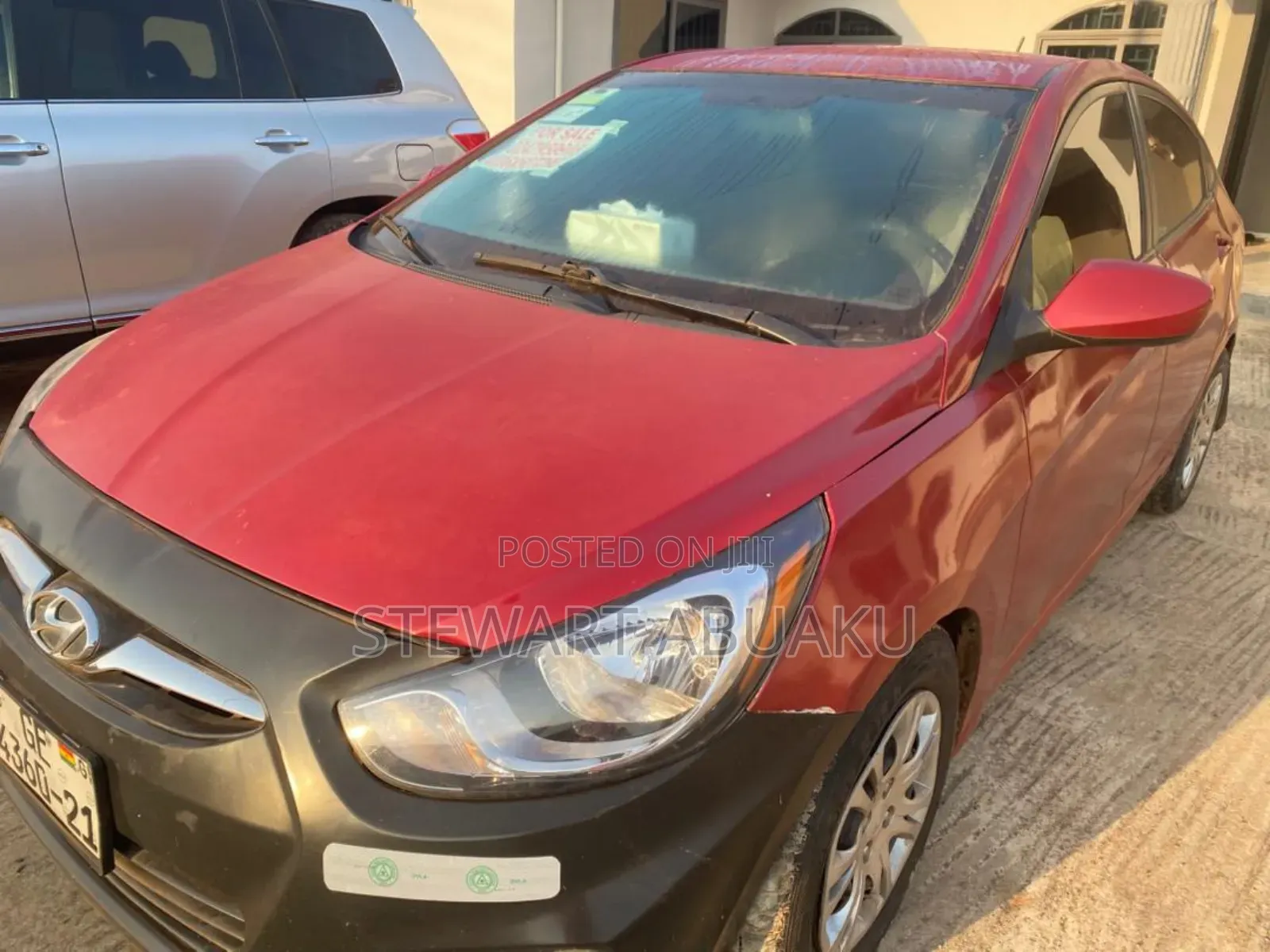 Hyundai Accent 2013 Red in Adenta - Cars, Stewart Abuaku | Jiji.com.gh