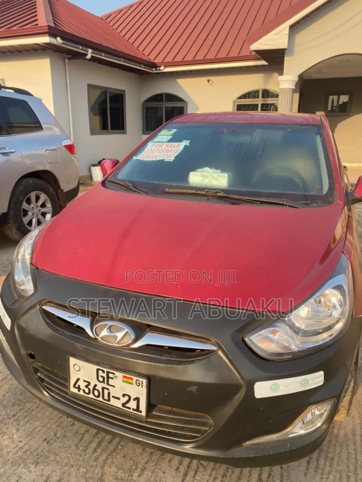 Hyundai Accent 2013 Red in Adenta - Cars, Stewart Abuaku | Jiji.com.gh