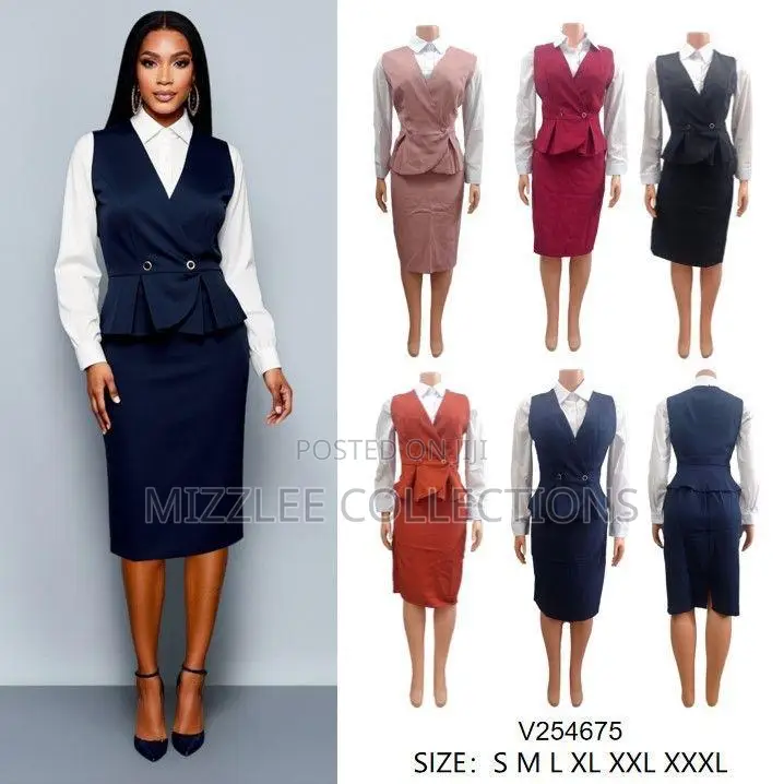 Official 3 Piece Skirt Suit in M-3xl in Accra New Town - Clothing ...