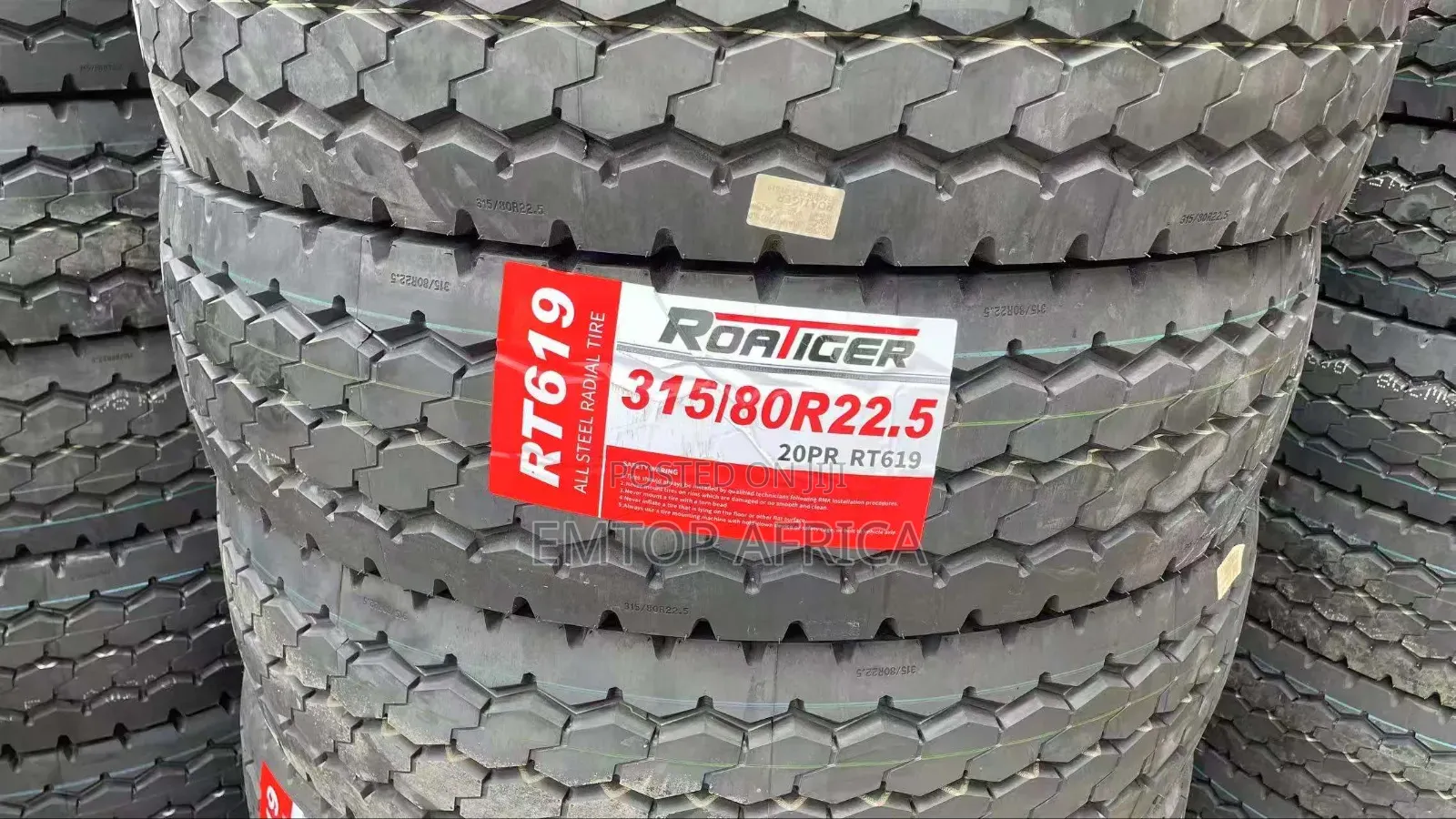 315/80r22.5 Full Steel Tubeless Tire | 53kg 20pr for Heavy Duty Trucks ...