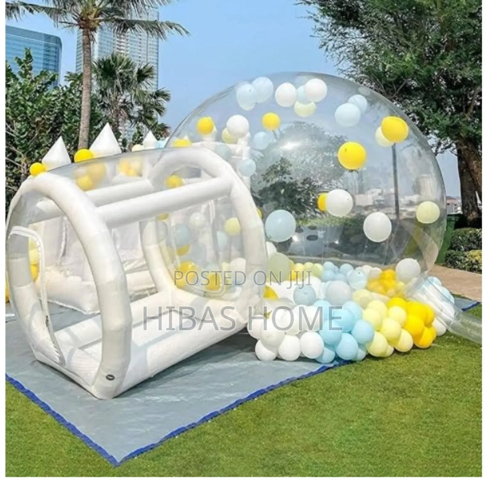 Inflatable Bounce House With Blower Bubble House Balloon Ball in Dome ...