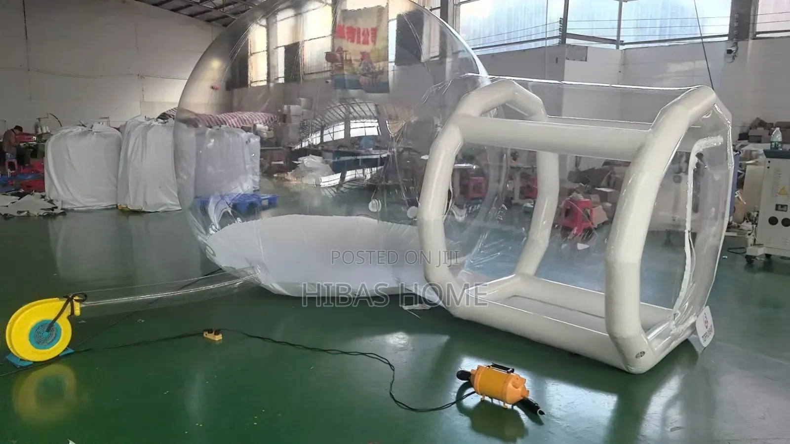Inflatable Bounce House With Blower Bubble House Balloon Ball in Dome ...