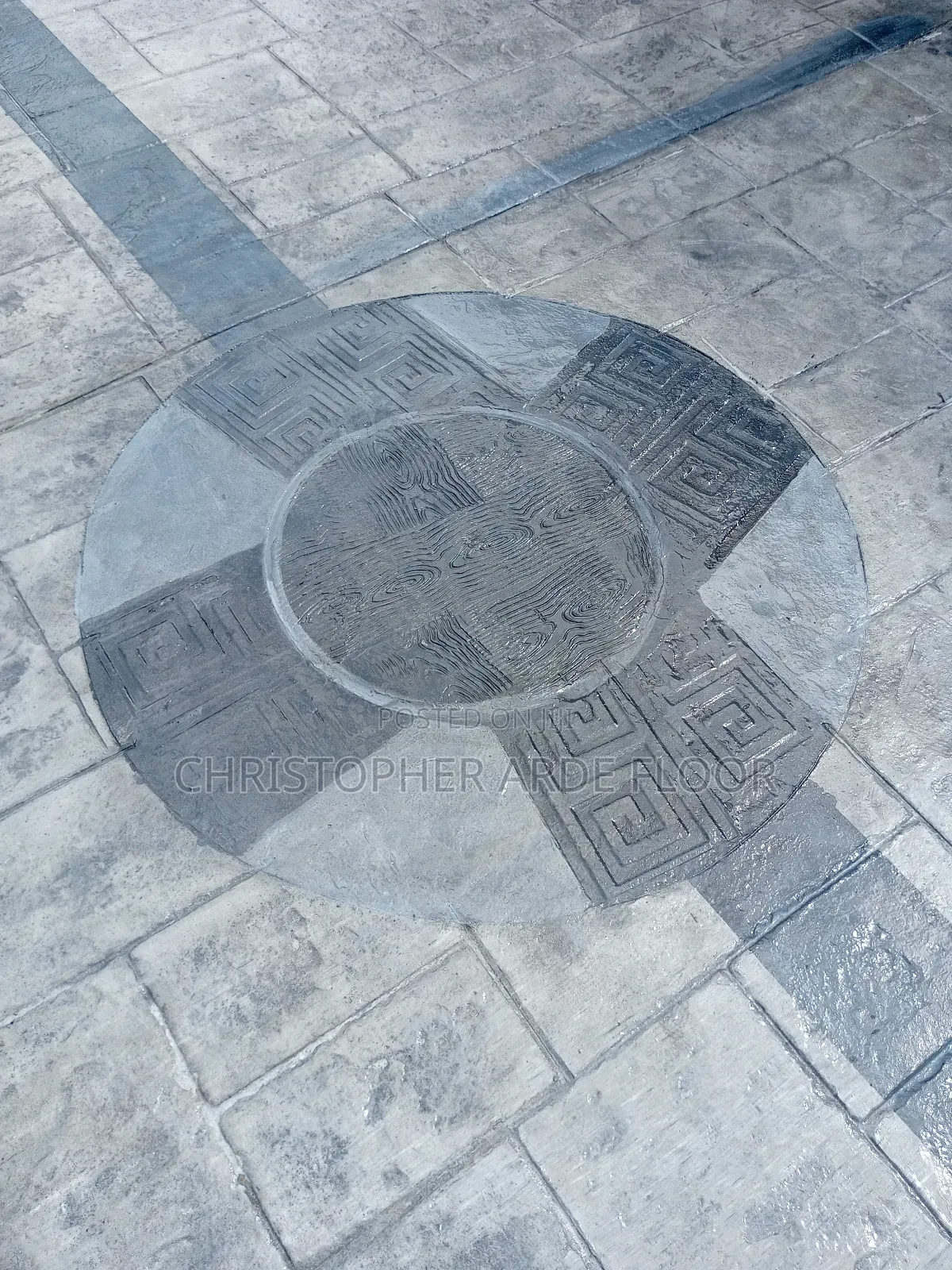 Concrete Stamp Design in Labadi - Building & Trade Services ...