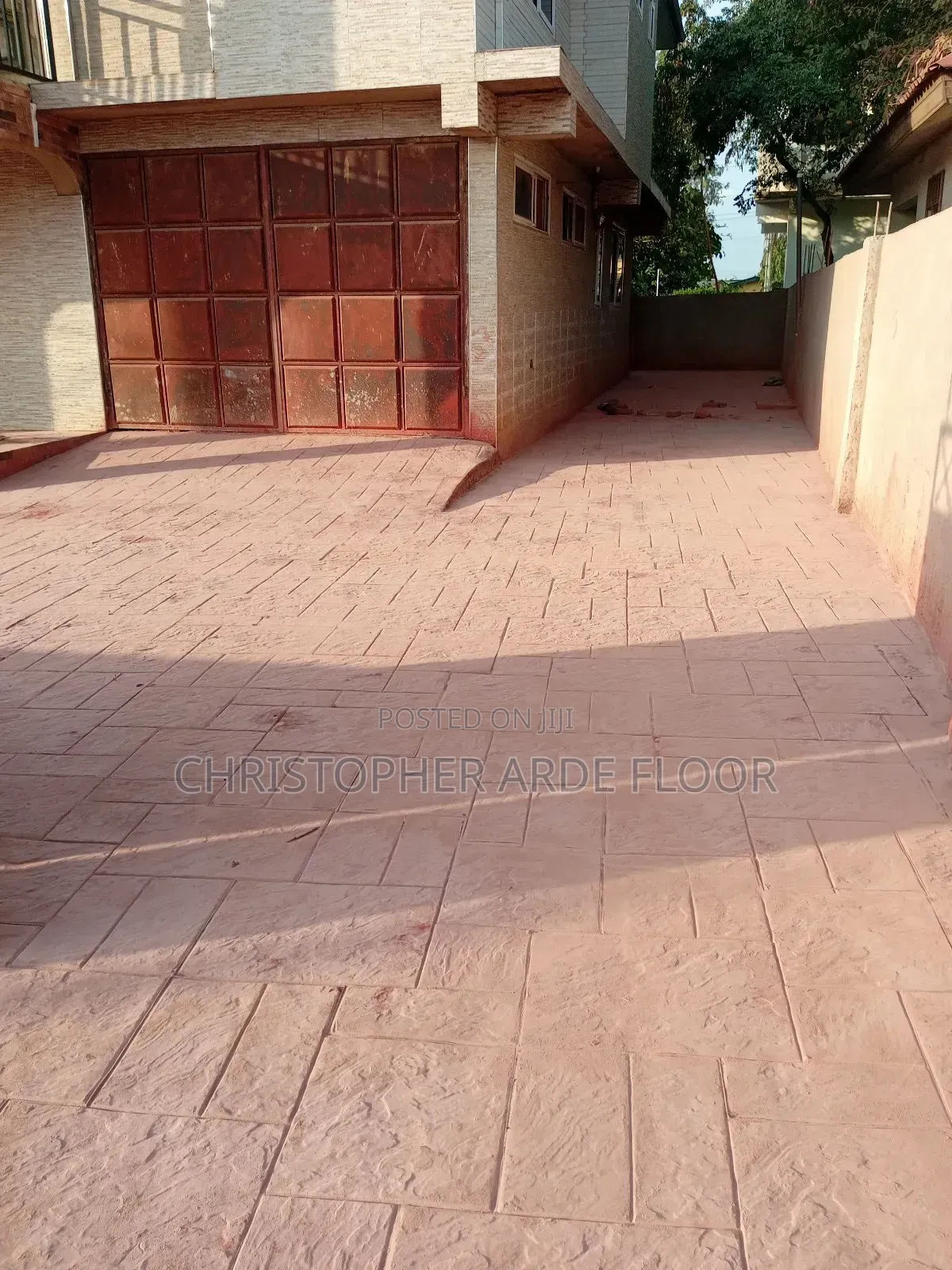 Concrete Stamp Design in Labadi - Building & Trade Services ...