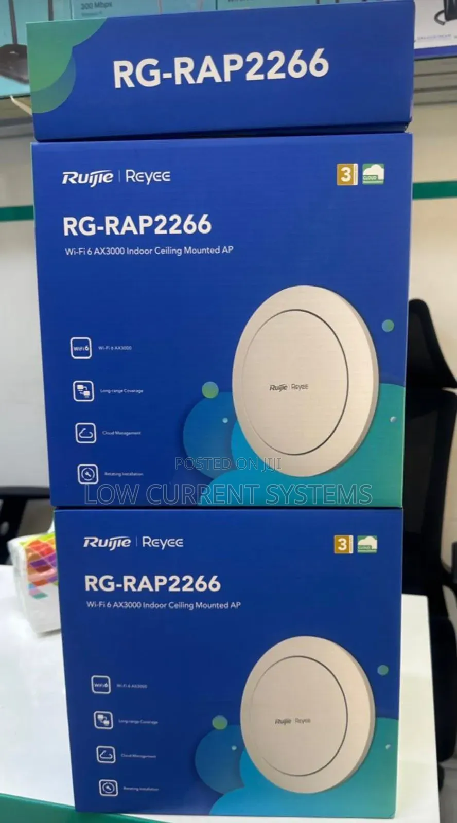 Ruijie Rap2266 Wifi6 Ceiling Ap With Captive Portal Ax3000 in Spintex ...