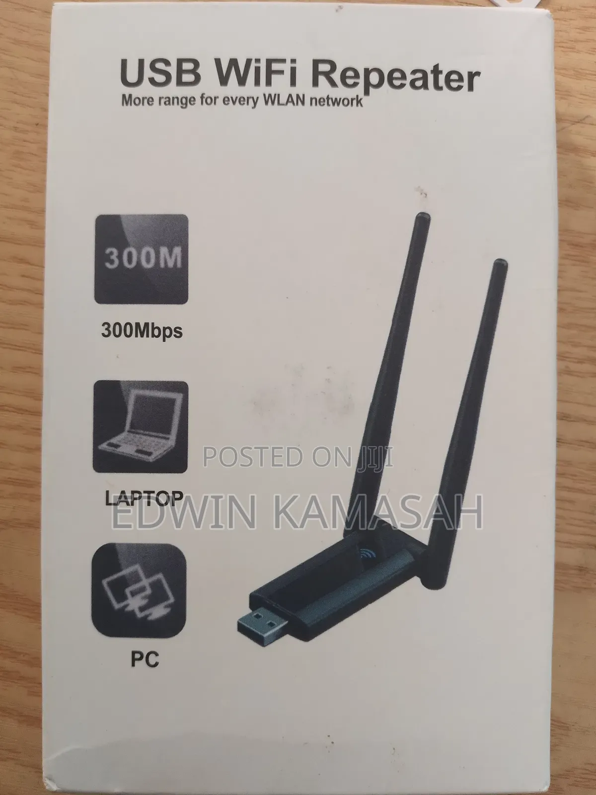 Usb Wifi Repeater | High-speed Wireless Adapter With Dual Antenna in ...