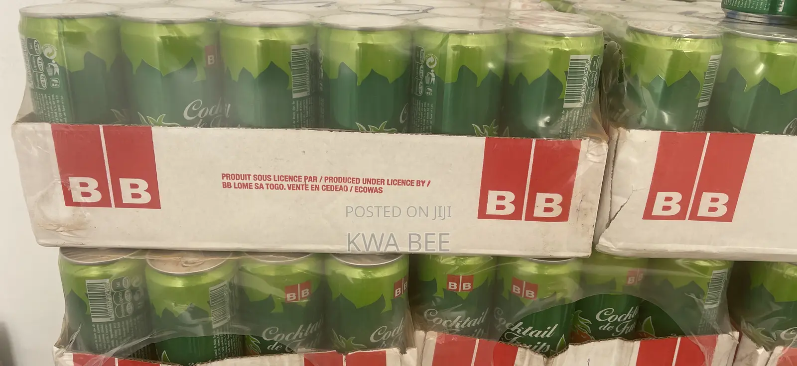 Bb Fruit Cocktail Drink. 24 Pieces in a Carton. in Adenta - Food ...