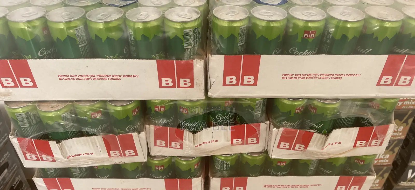 Bb Fruit Cocktail Drink. 24 Pieces in a Carton. in Adenta - Food ...