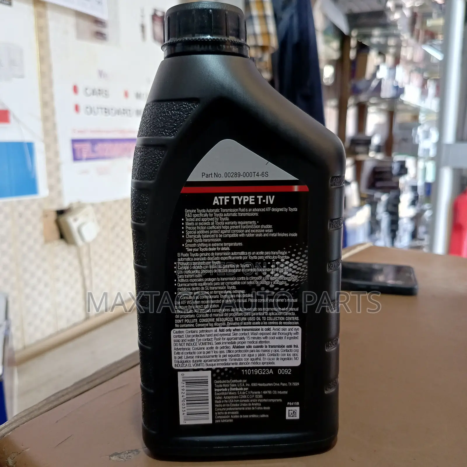 Toyota Atf Type T-Iv Automatic Transmission Fluid for sale - Maxtaco ...