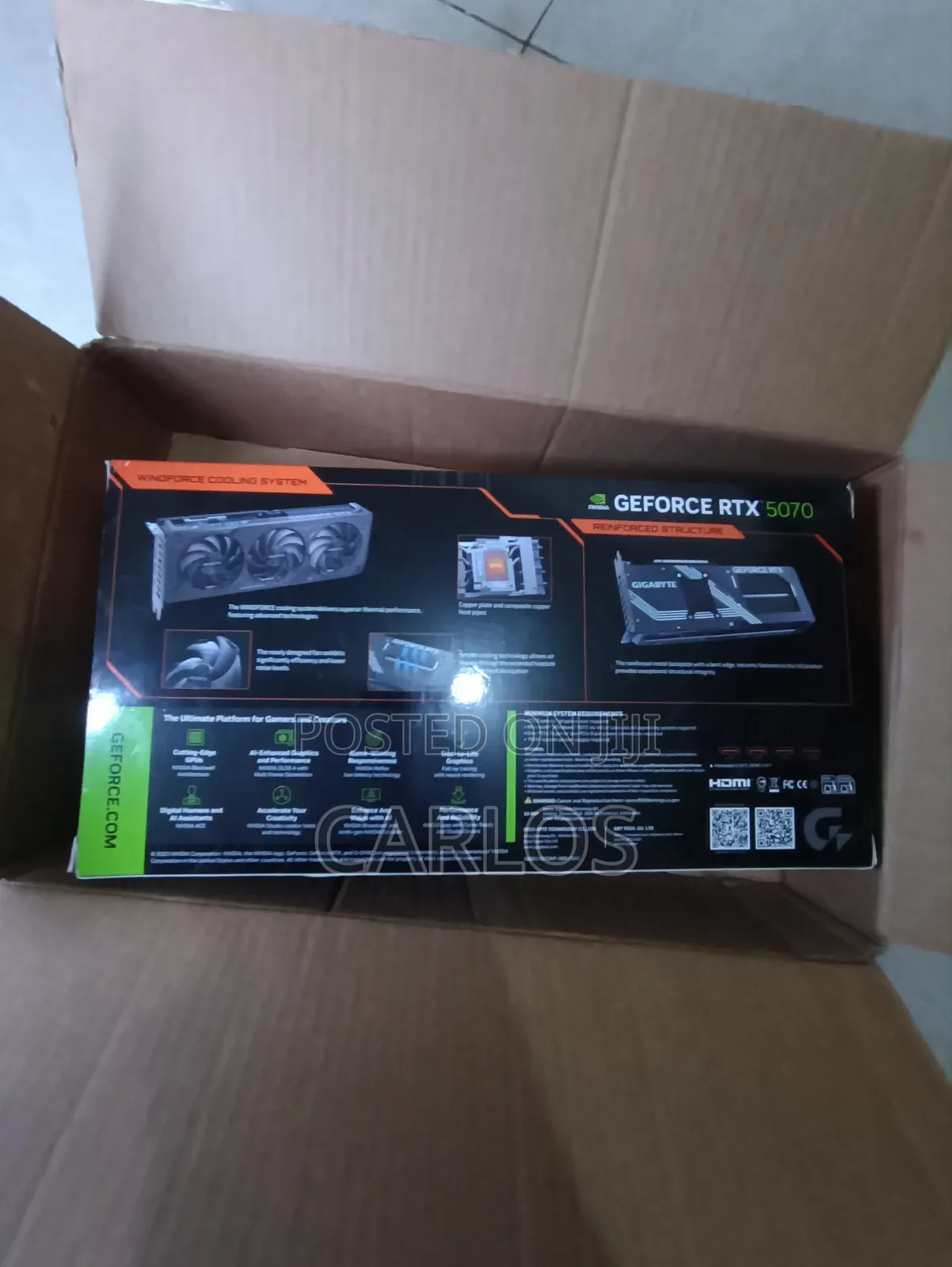 Gigabyte Windforce RTX 5070 in Lapaz - Computer Hardware, Carlos Opare ...