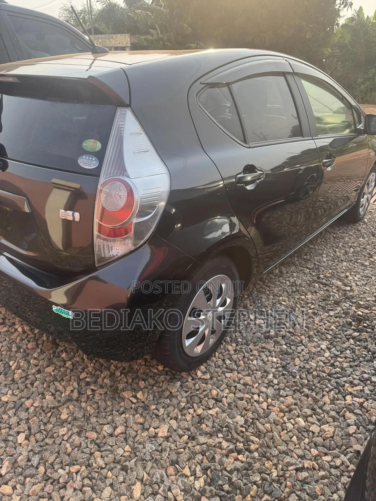 Toyota Aqua 2014 Black in Adenta - Cars, Stephen Poplyn | Jiji.com.gh