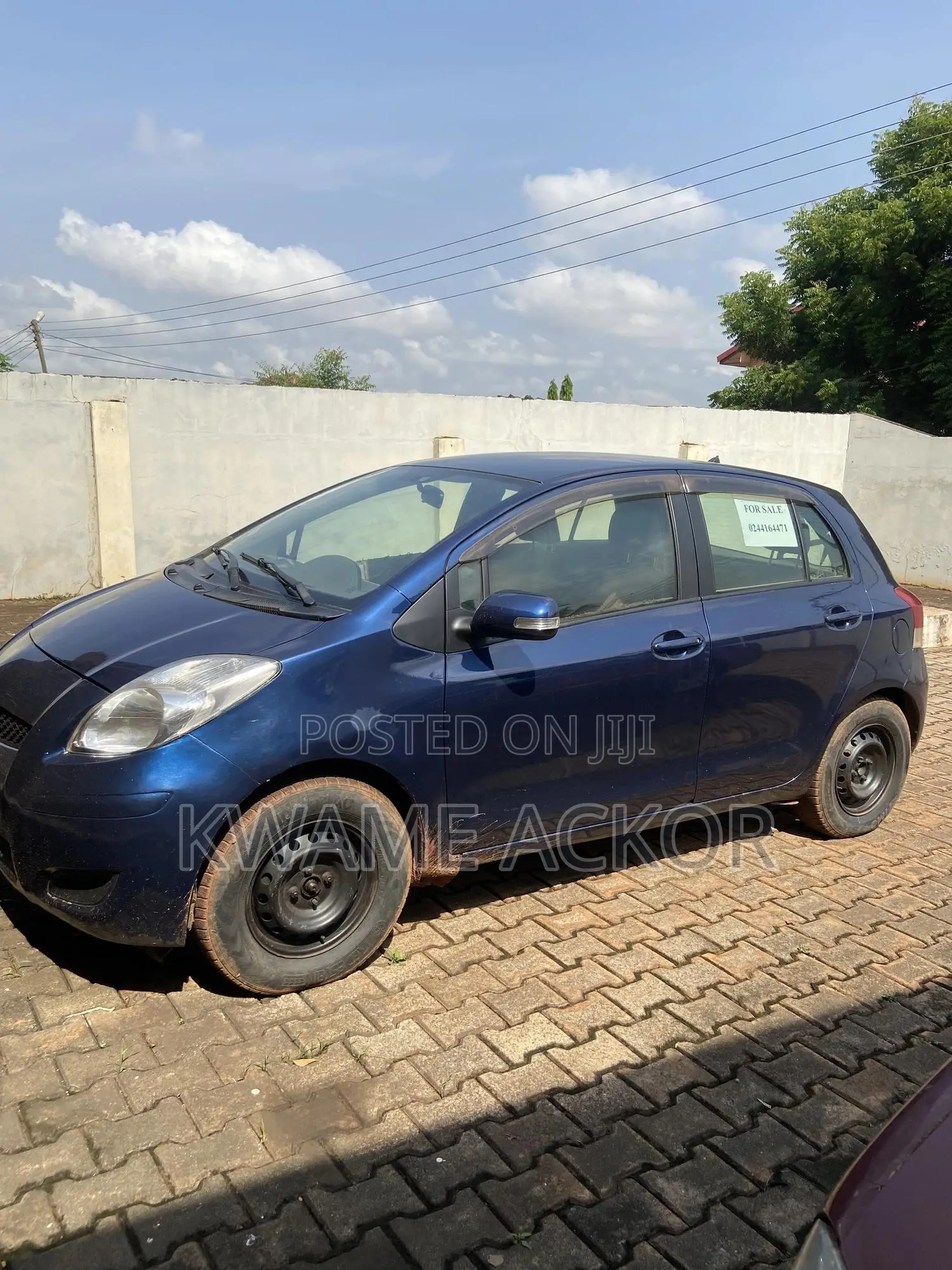 Toyota Vitz 1.0 FWD 3dr 2009 Blue in Adenta - Cars, Kwame Ackor | Jiji ...