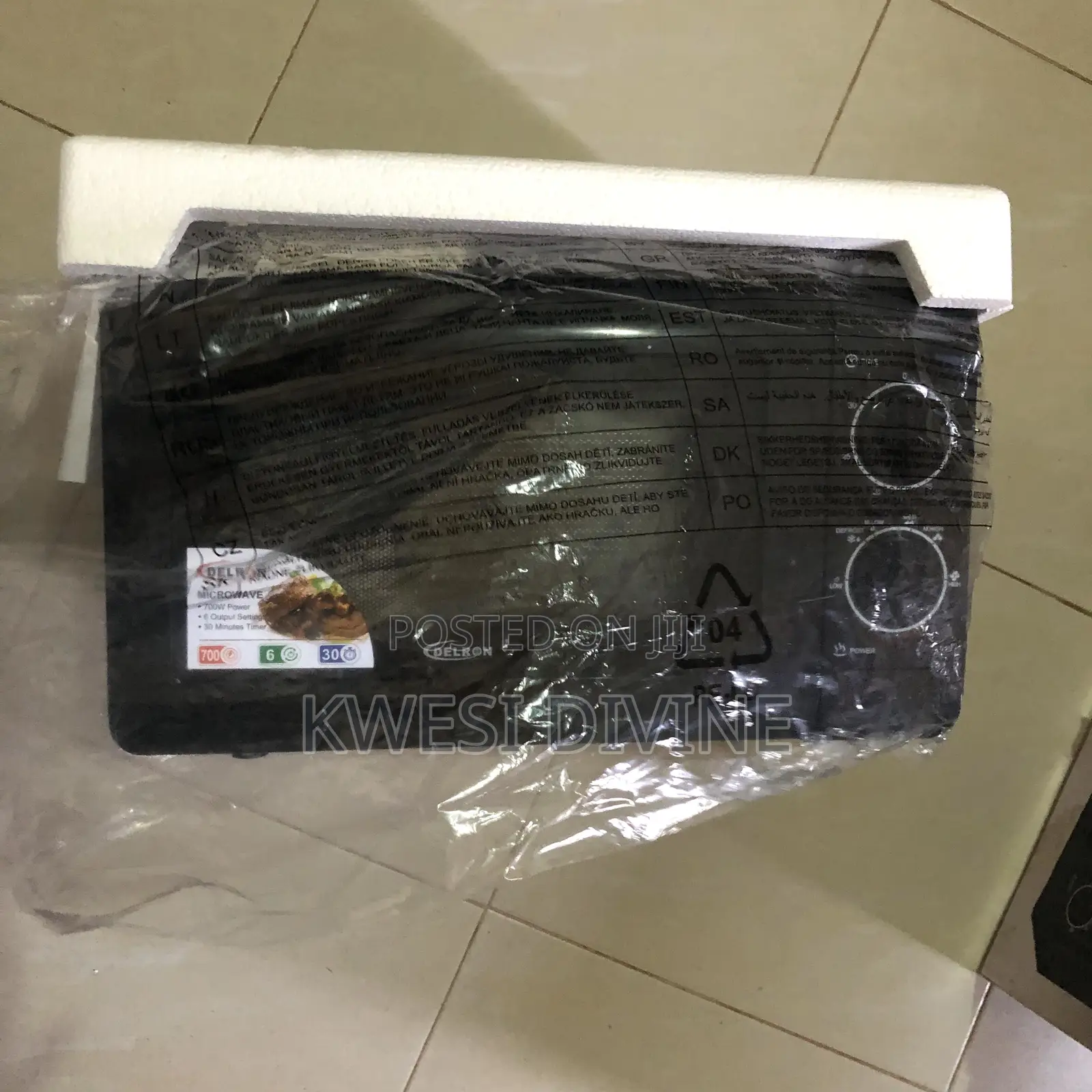 Delron Microwave Dmvo-001 in Agbogba - Kitchen Appliances, Kwesi Divine ...