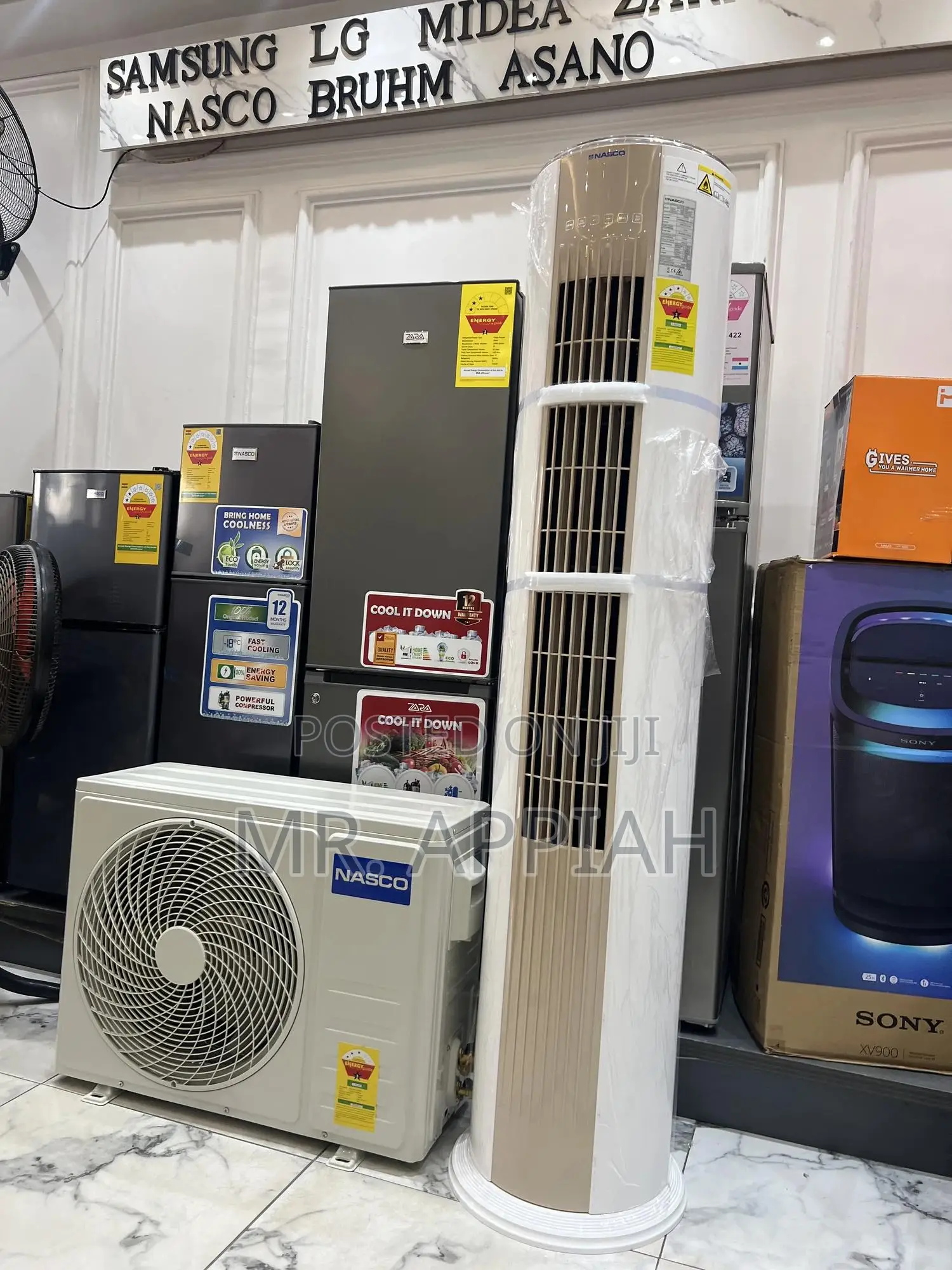 Fast Chilling Nasco 2.5hp Split Type Air Conditioner(White) in Adabraka ...