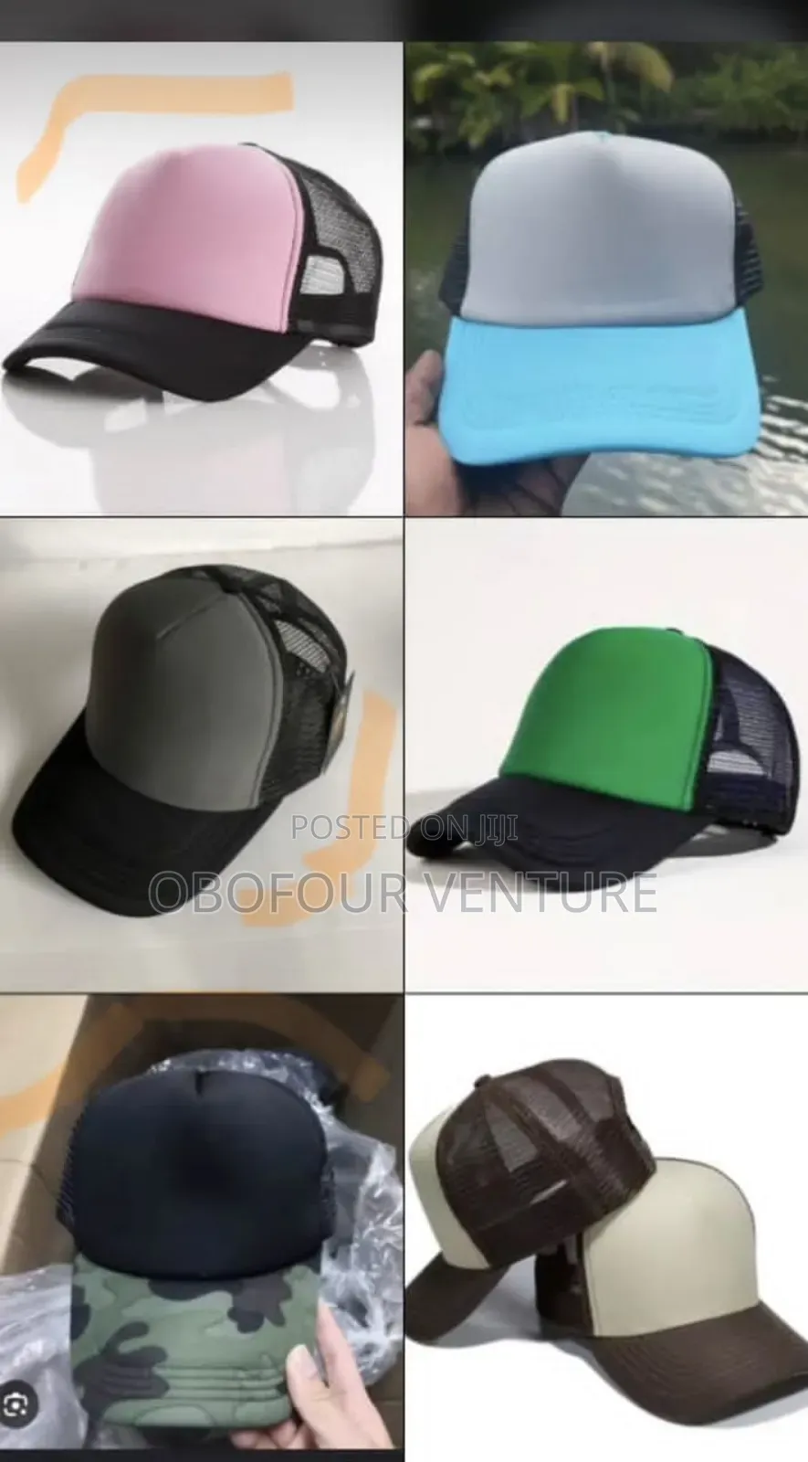 Quality Plain Caps Now Available in Multiple Colours in Circle ...