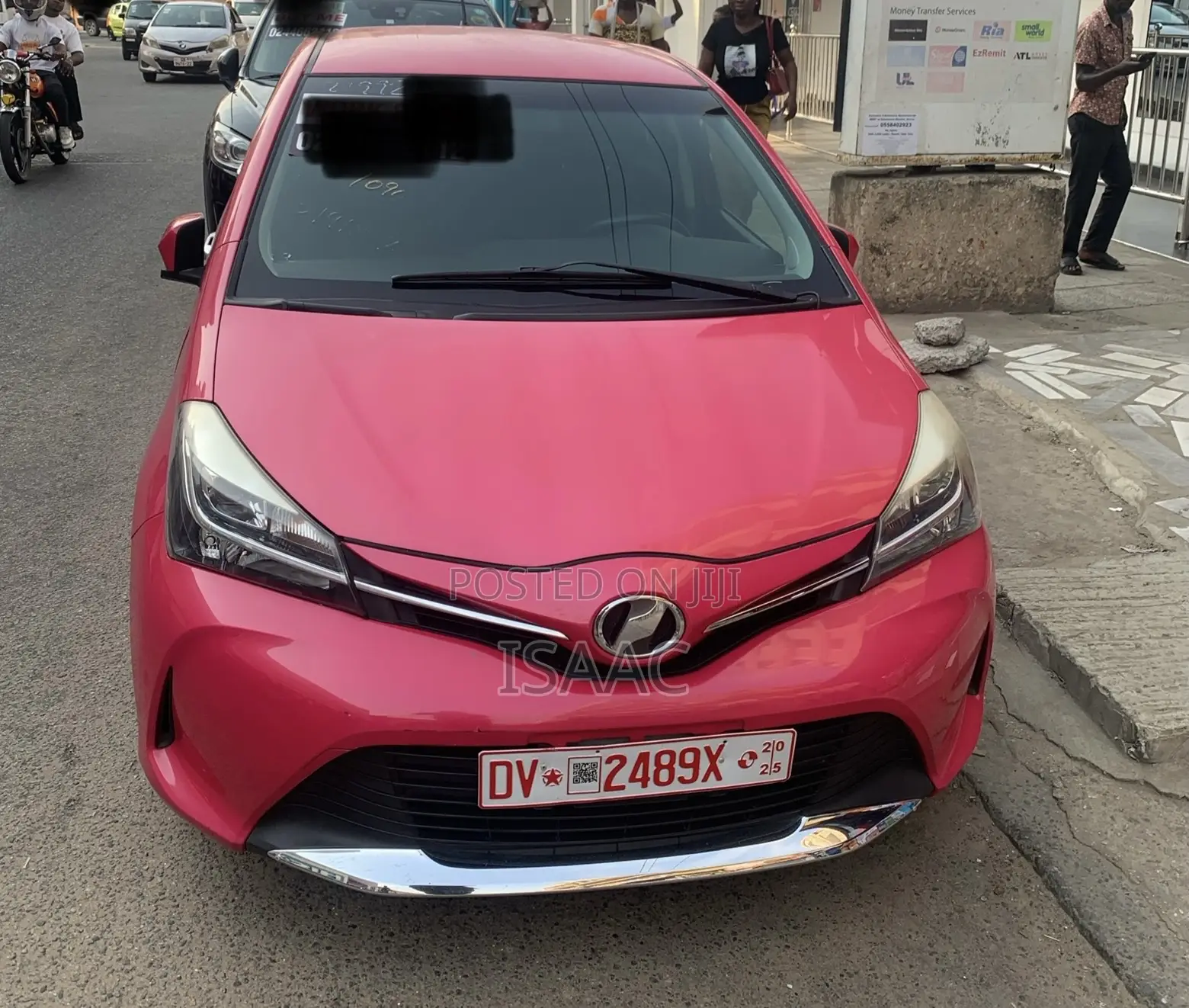 Toyota Vitz 2012 Red in Greater Accra - Cars, Isaac | Jiji.com.gh