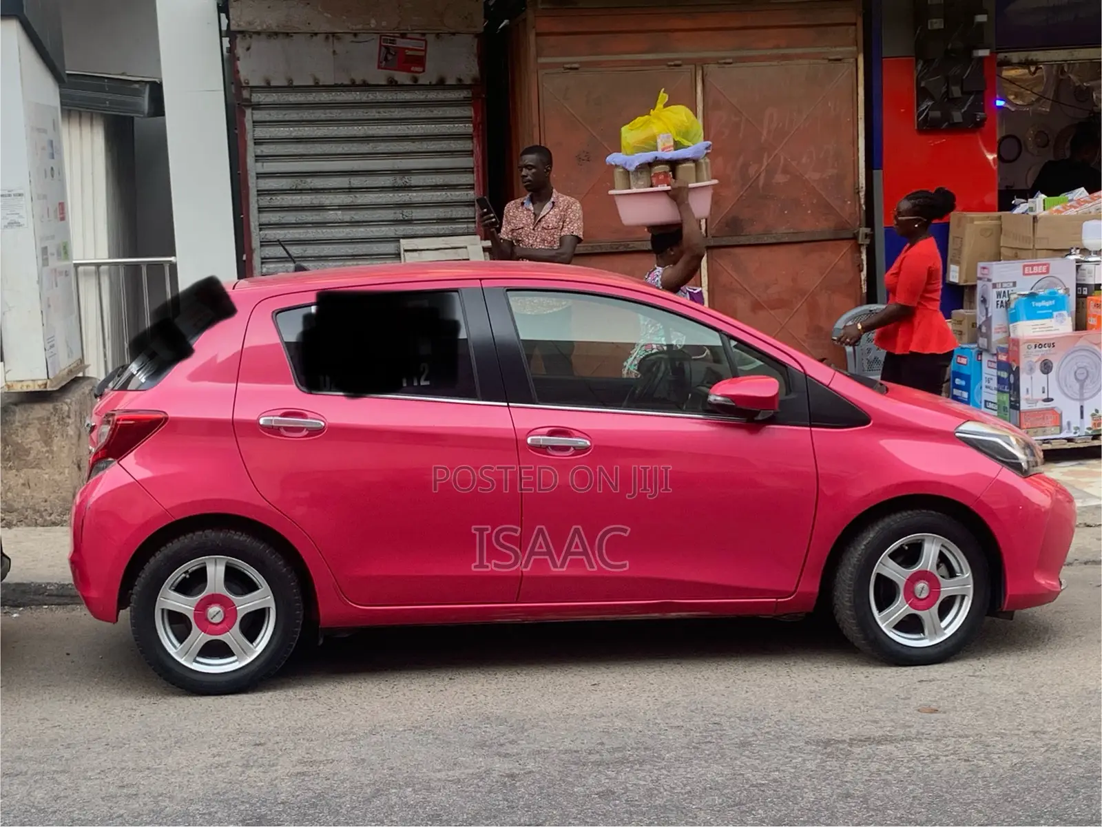 Toyota Vitz 2012 Red in Greater Accra - Cars, Isaac | Jiji.com.gh