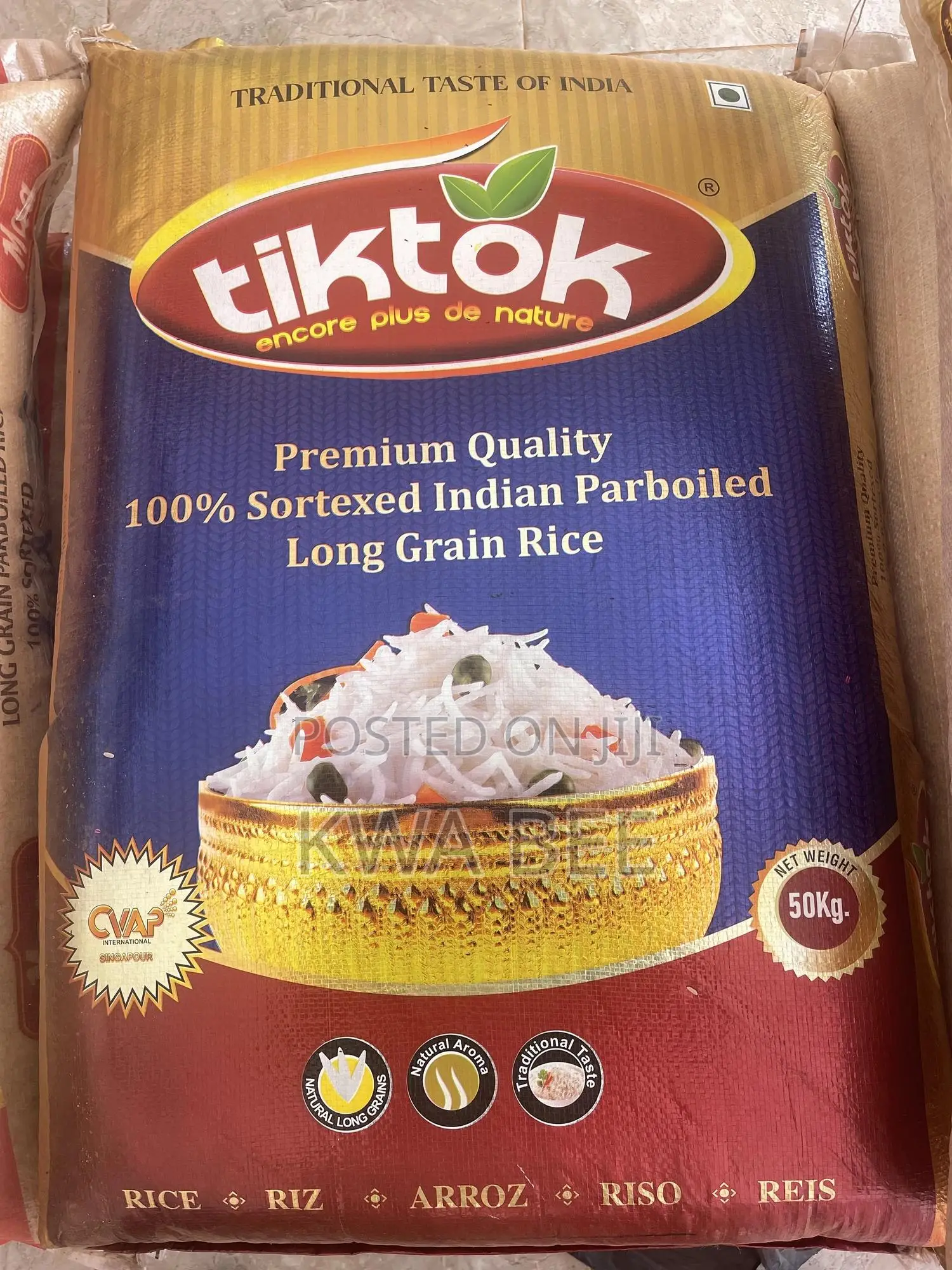 Tiktok Premium Parboiled Rice. For Waakye in Adenta - Food & Beverages ...