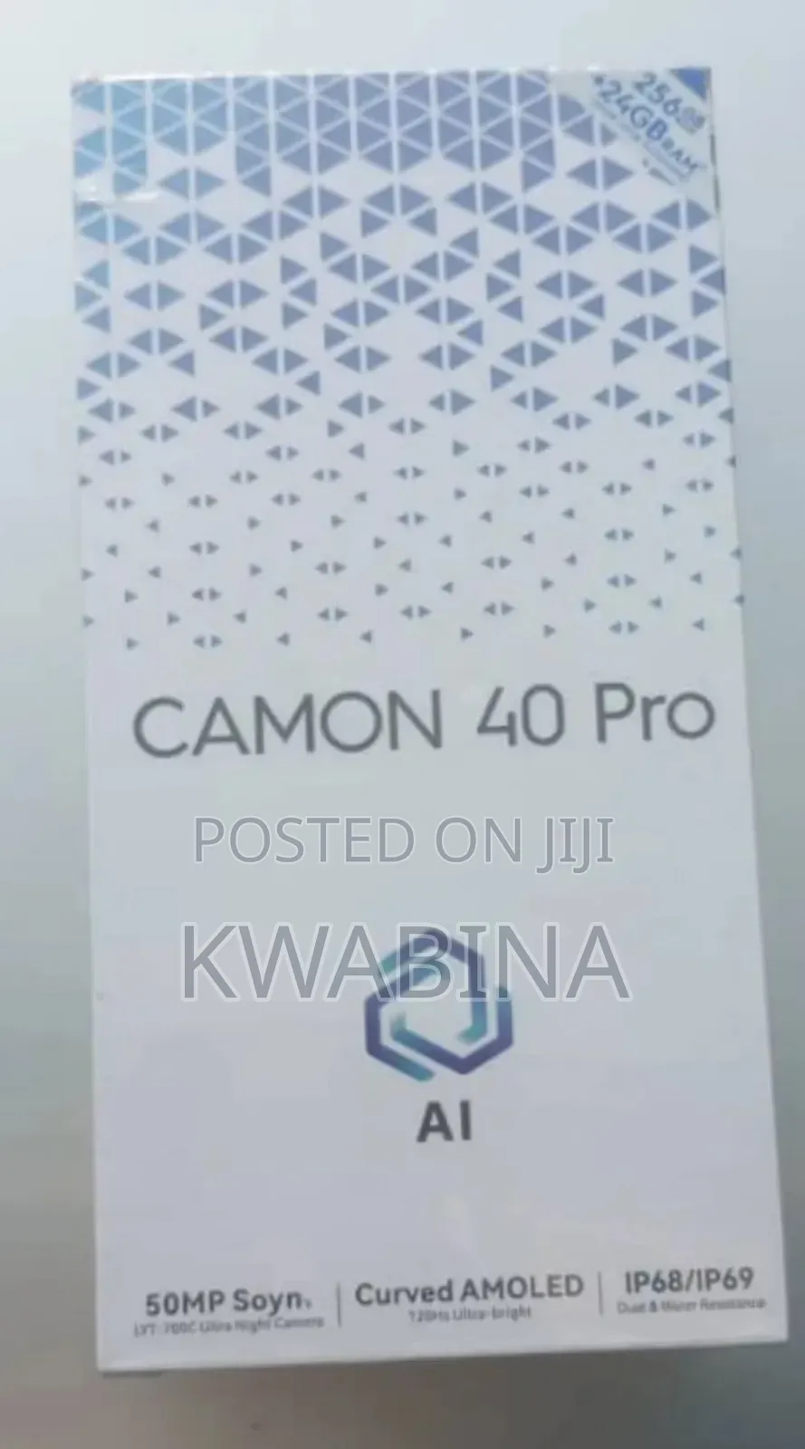 New Tecno Camon 40 Pro 256 GB Black in Accra Metropolitan - Mobile ...