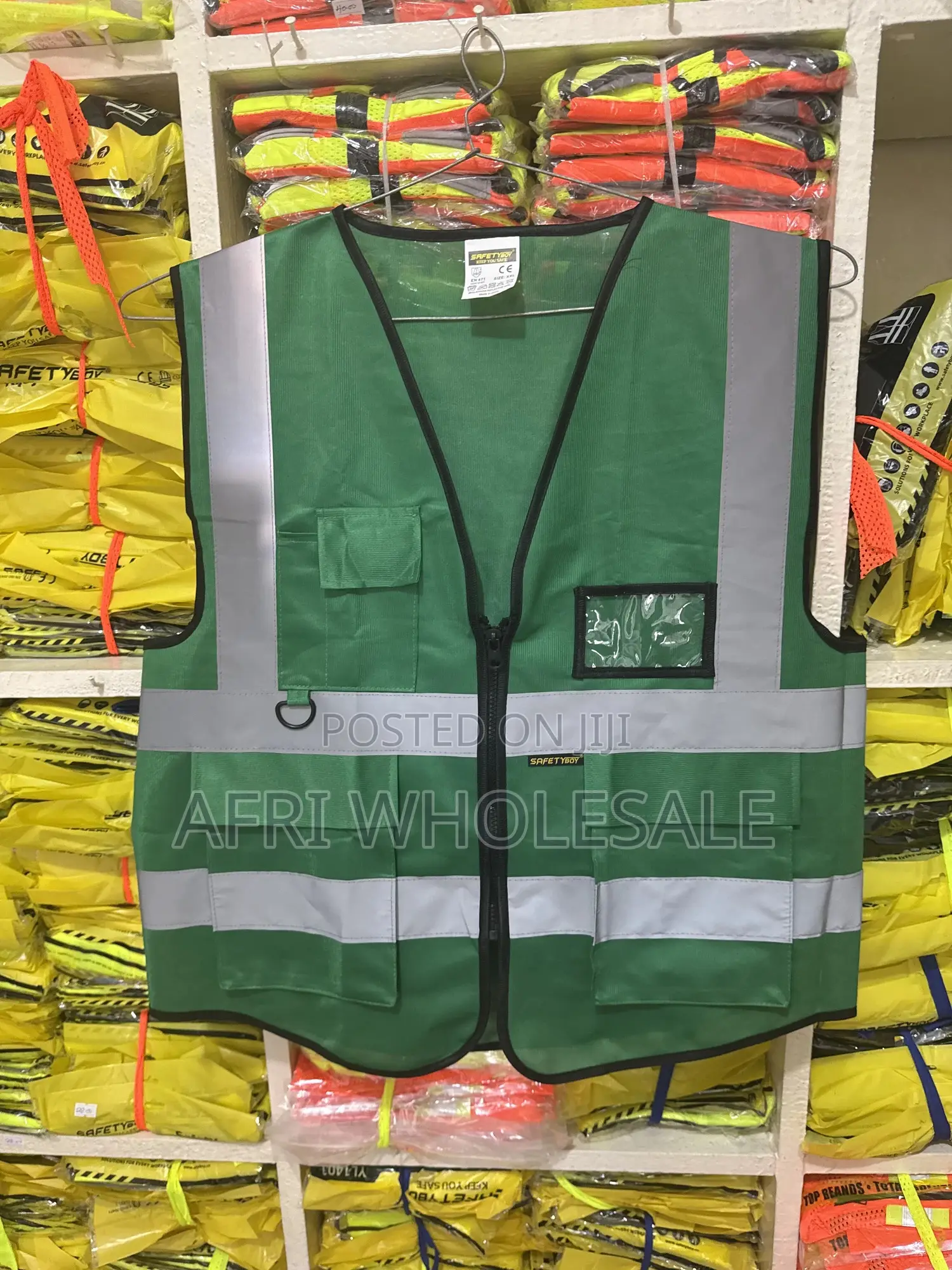 Heavy Reflective Safety Vest Multiple Pockets Id Card in Accra ...