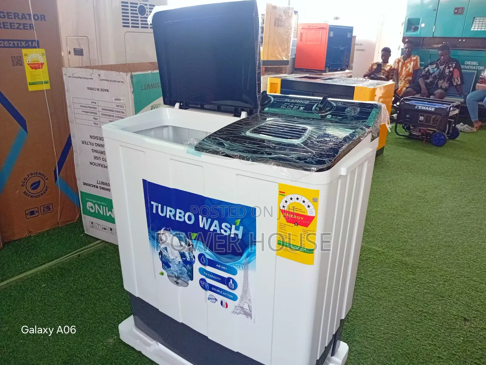 Flamino 11kg Top Load Twin Tub Washer – 6 Star Rated in Accra ...