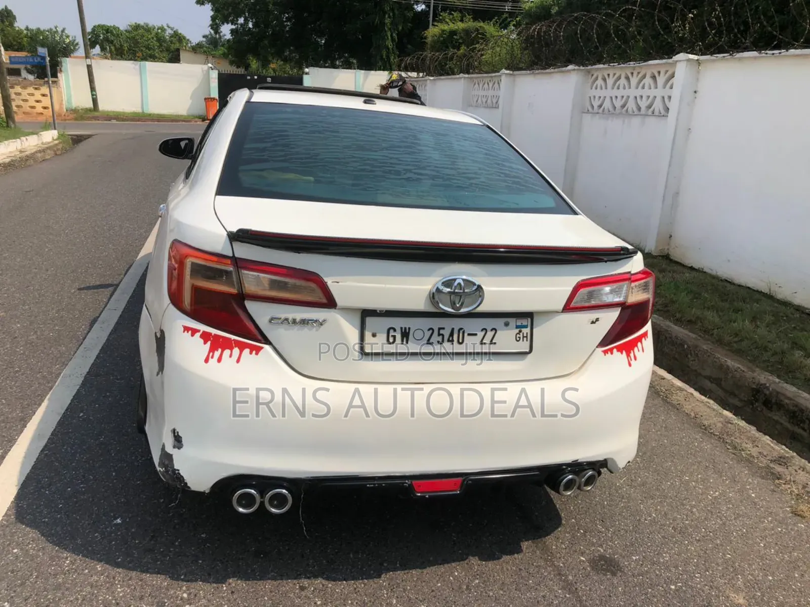 Toyota Camry SE Sport 4dr Sedan (2.5L 4cyl 6A) 2014 White in Accra ...