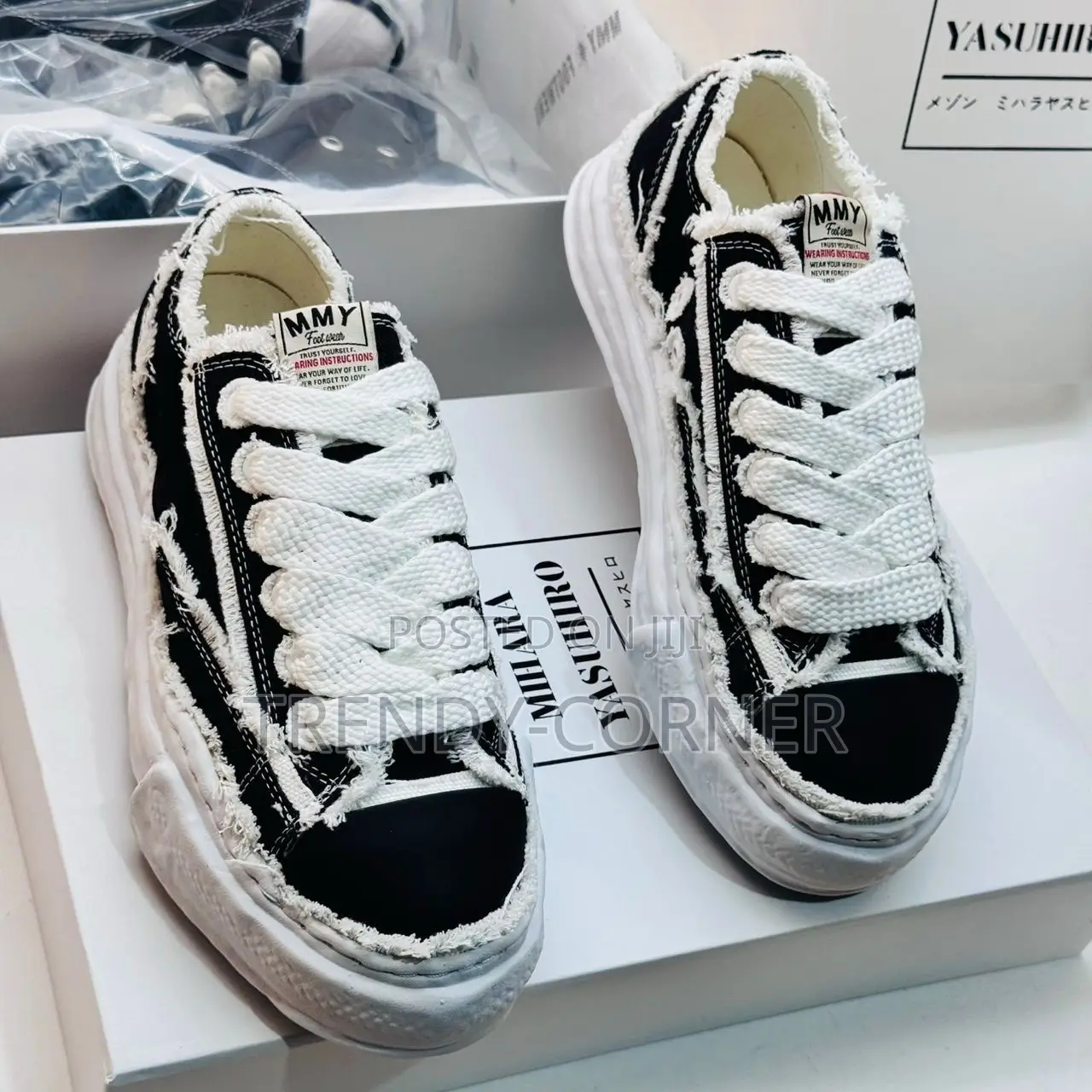 Maison Mihara Yasuhiro Peterson Low Og Canvas Sneakers in Ga West ...