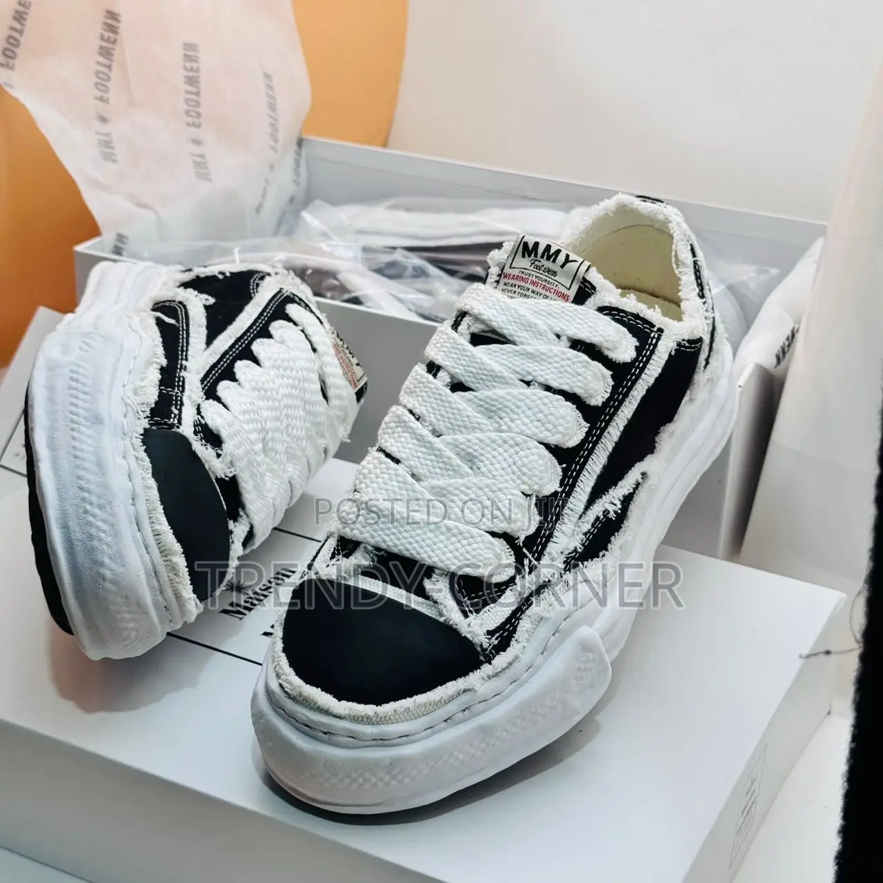 Maison Mihara Yasuhiro Peterson Low Og Canvas Sneakers in Ga West ...